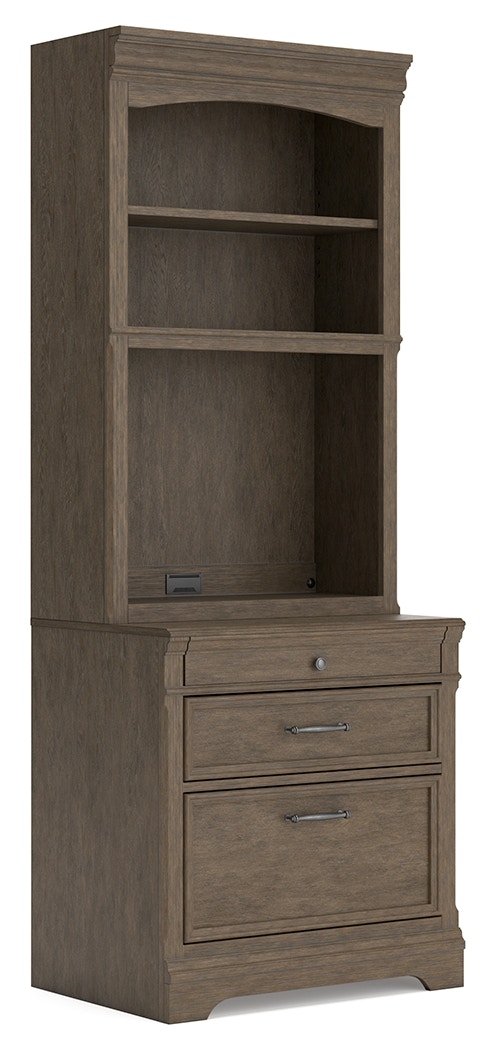 Signature Design by Ashley Home Office Janismore Bookcase H776H6 ...