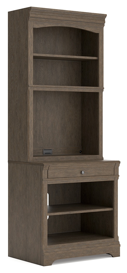Signature Design by Ashley Home Office Janismore Bookcase H776H8 ...