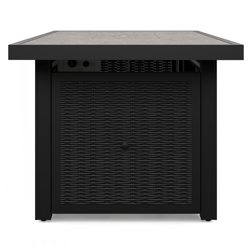 Signature Design by Ashley Outdoor Furniture Beachcroft Outdoor Fire ...