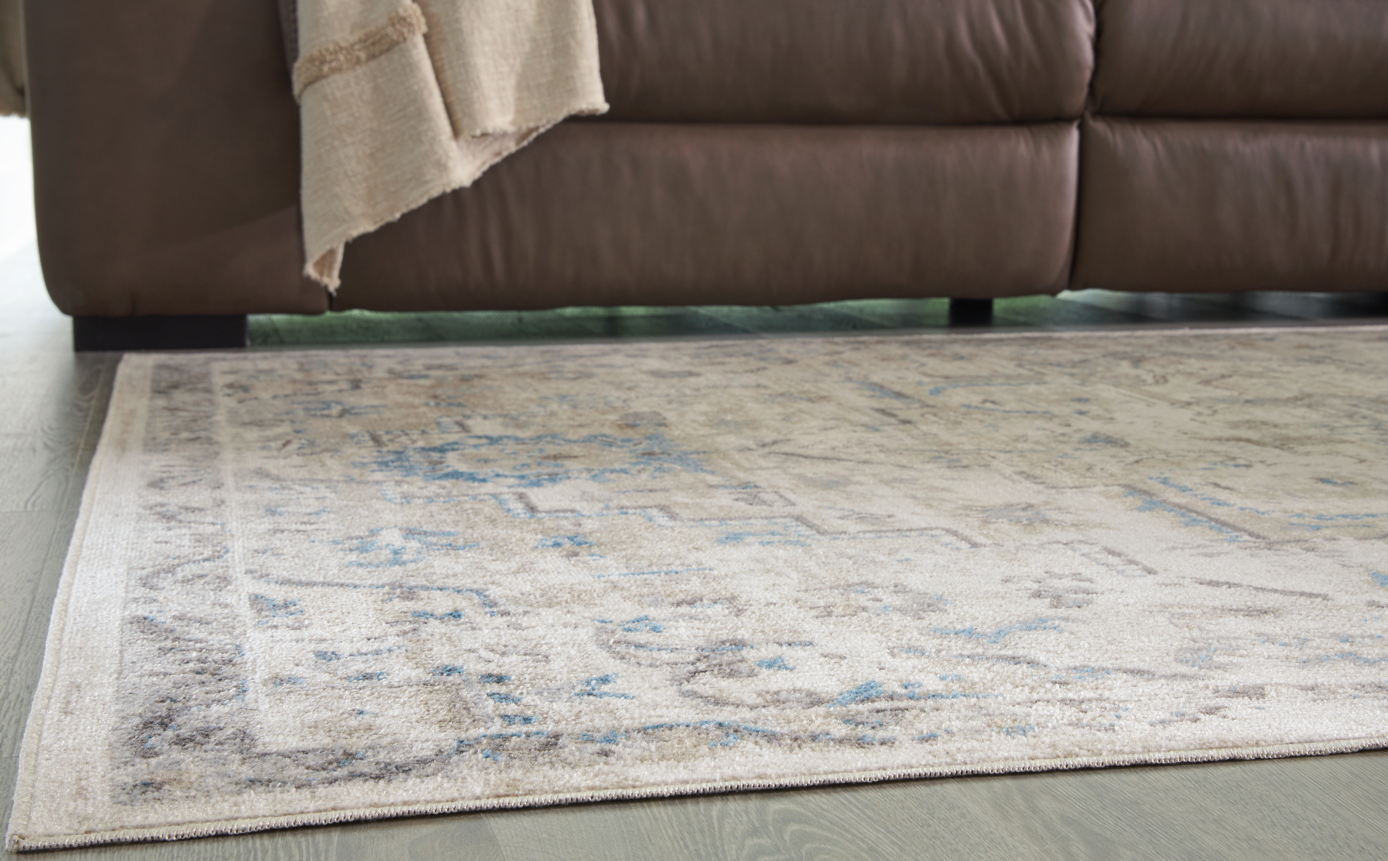 Signature Design by Ashley Area Rugs Barkham 7'10" x 10' Washable Rug ...