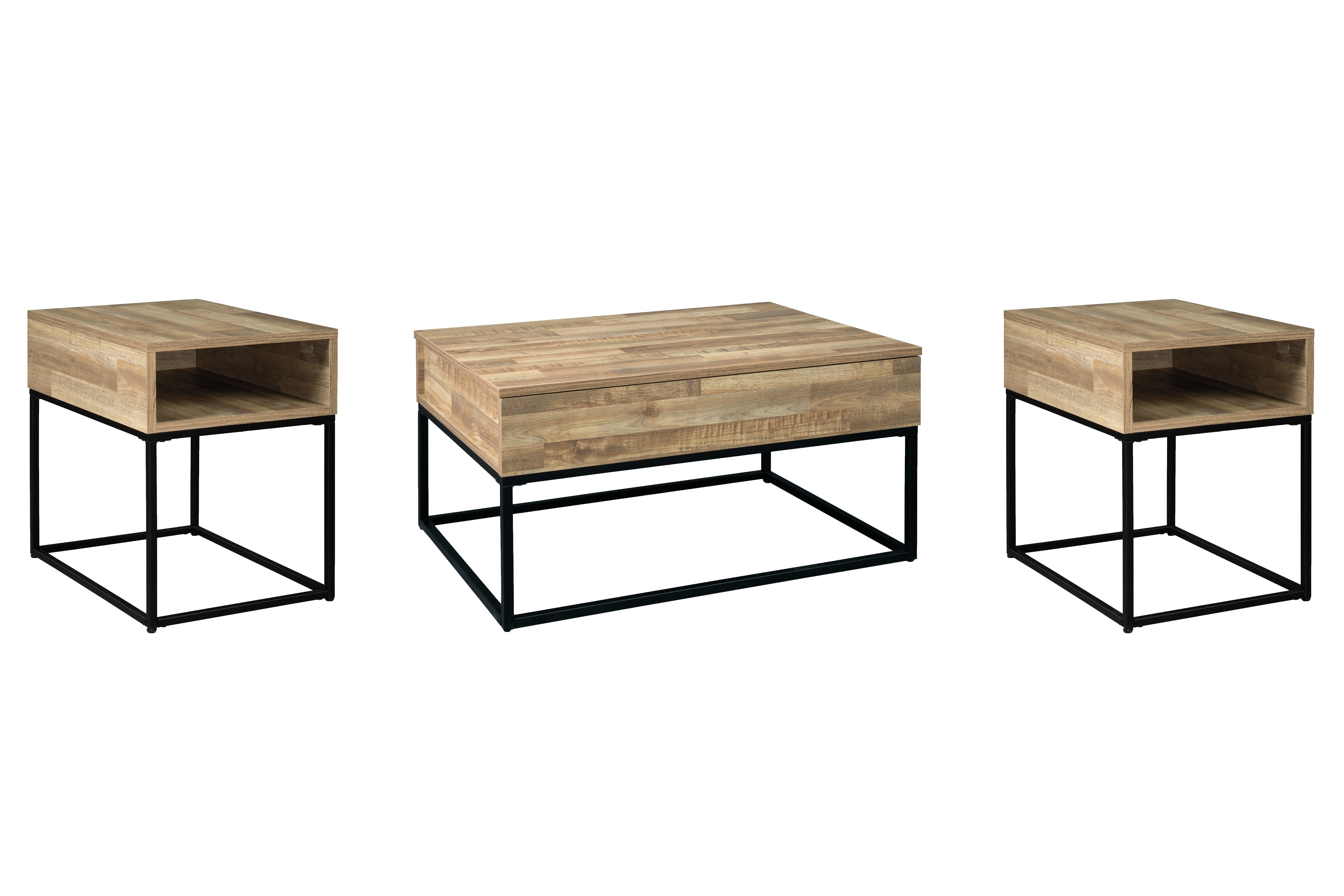 Ashley Gerdanet Gerdanet Coffee Table and 2 End Tables T150T1 ...