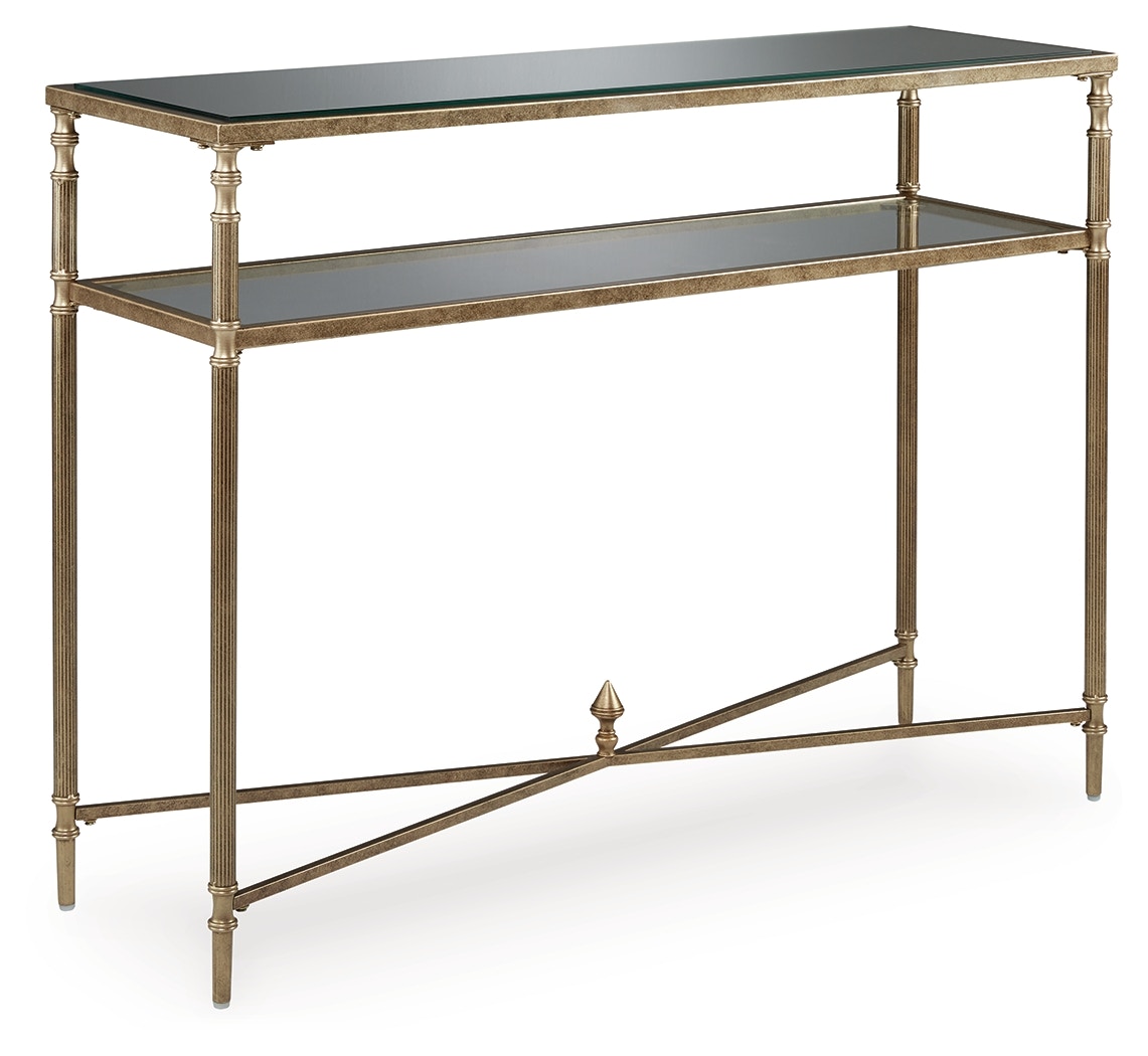 Signature Design by Ashley Living Room Cloverty Sofa Table T440-4 ...