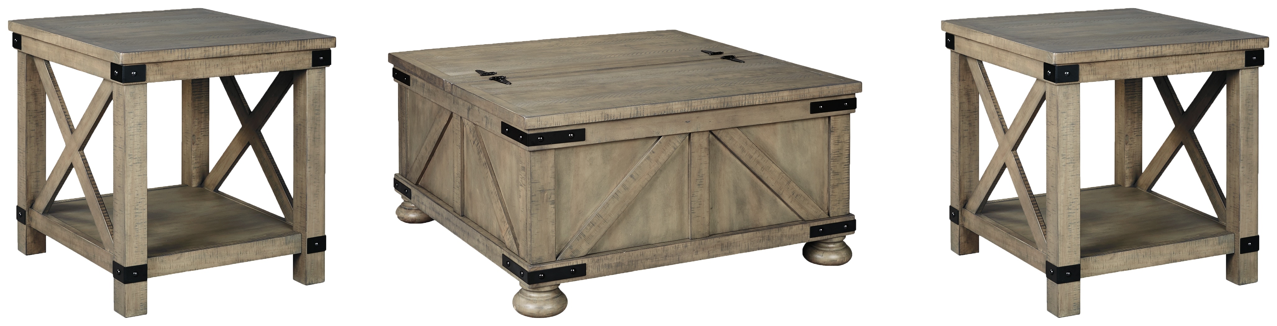 Ashley Aldwin Aldwin Coffee Table and 2 End Tables T457T1 - Portland, OR | Key Home Furnishings