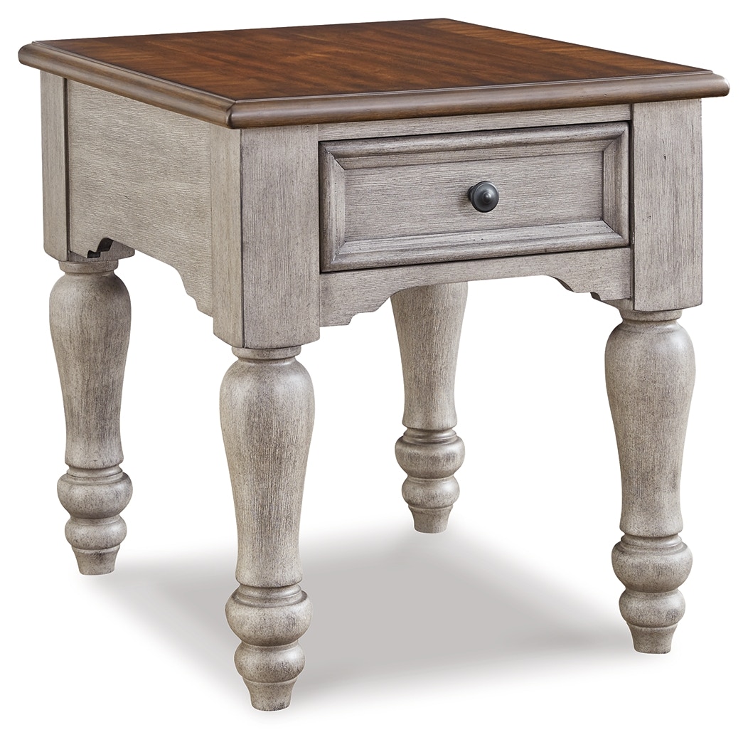 Signature Design by Ashley Living Room Lodenbay End Table T741-3 - Claussens Furniture - Lakeland