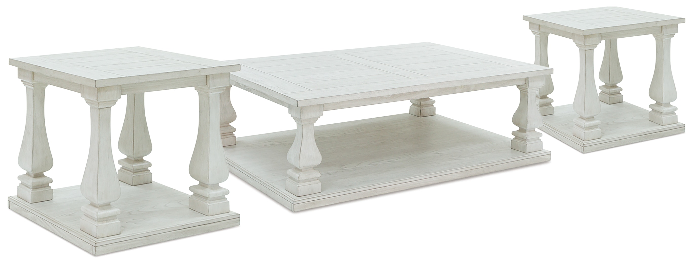 Ashley Arlendyne Arlendyne Coffee Table and 2 End Tables T747T1 ...