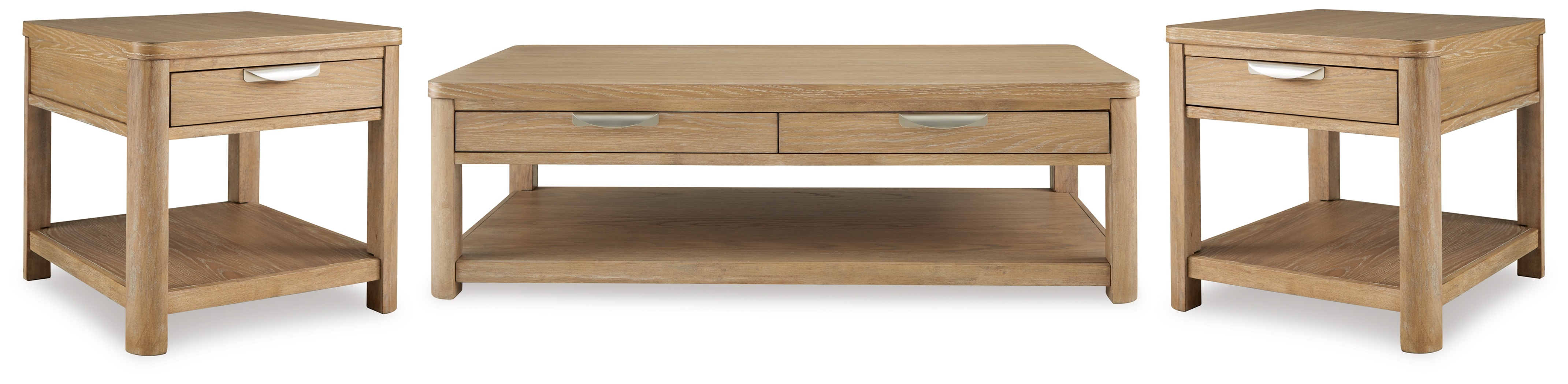 Light oak coffee table set store