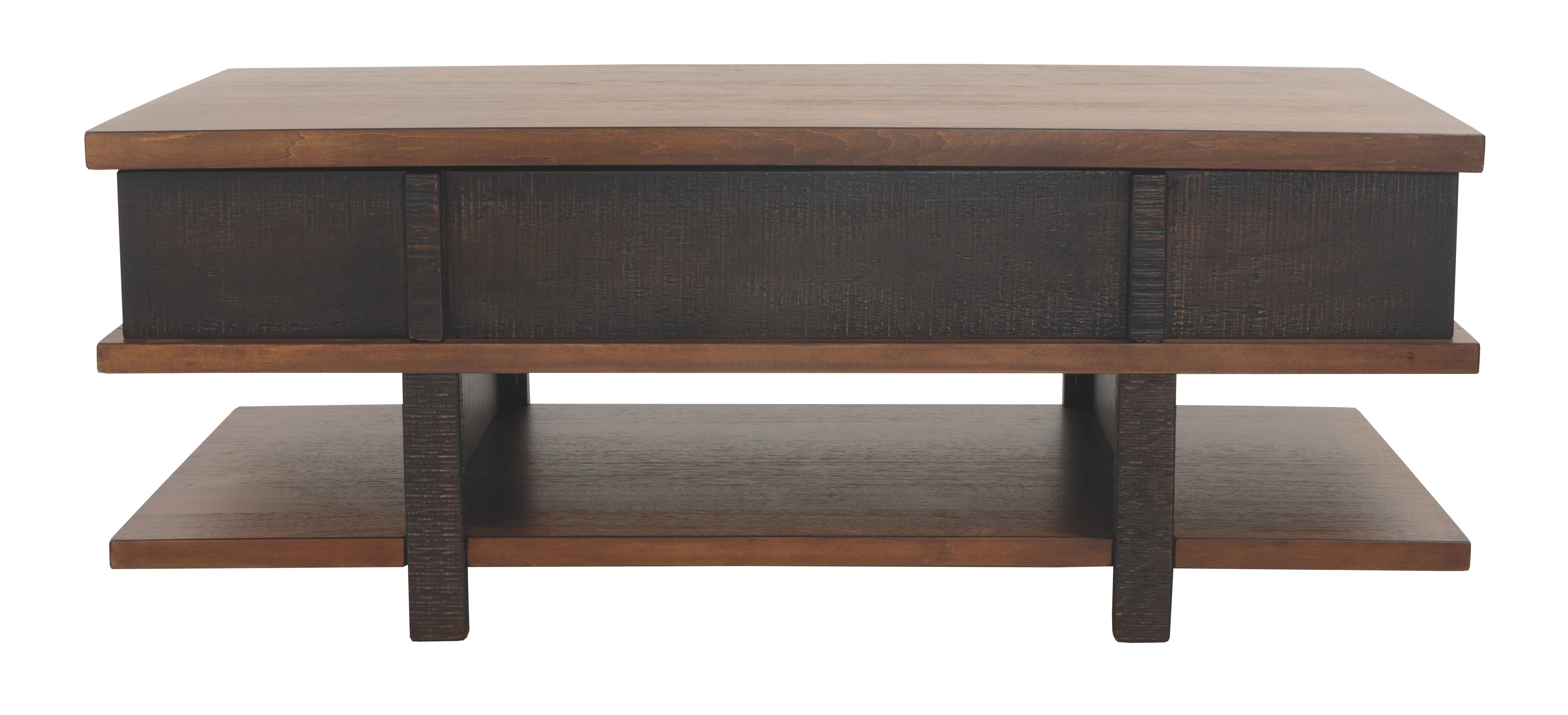 Signature Design by Ashley Living Room Stanah Coffee Table with Lift Top T892 9 Rice Furniture