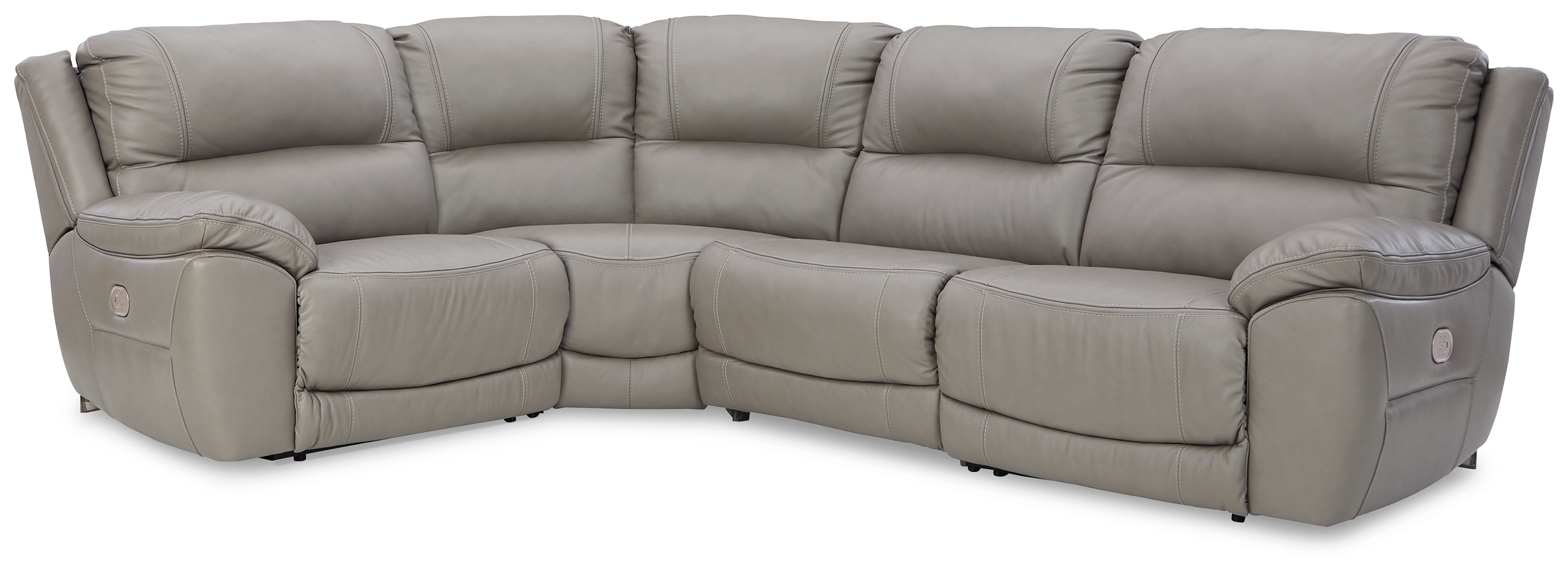Signature Design by Ashley Living Room Dunleith 4-Piece Power Reclining ...