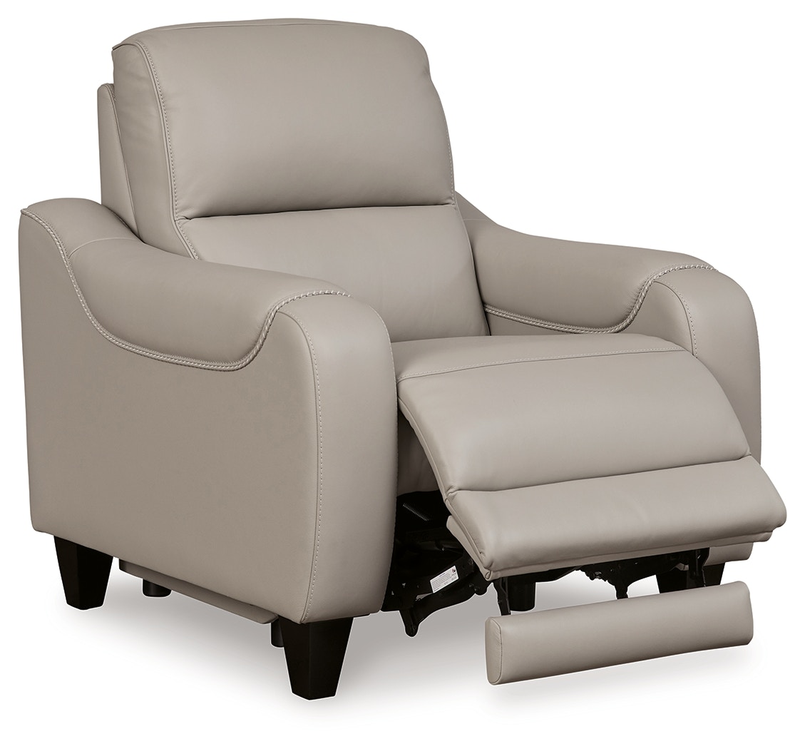 Signature Design by Ashley Living Room Mercomatic Power Recliner ...