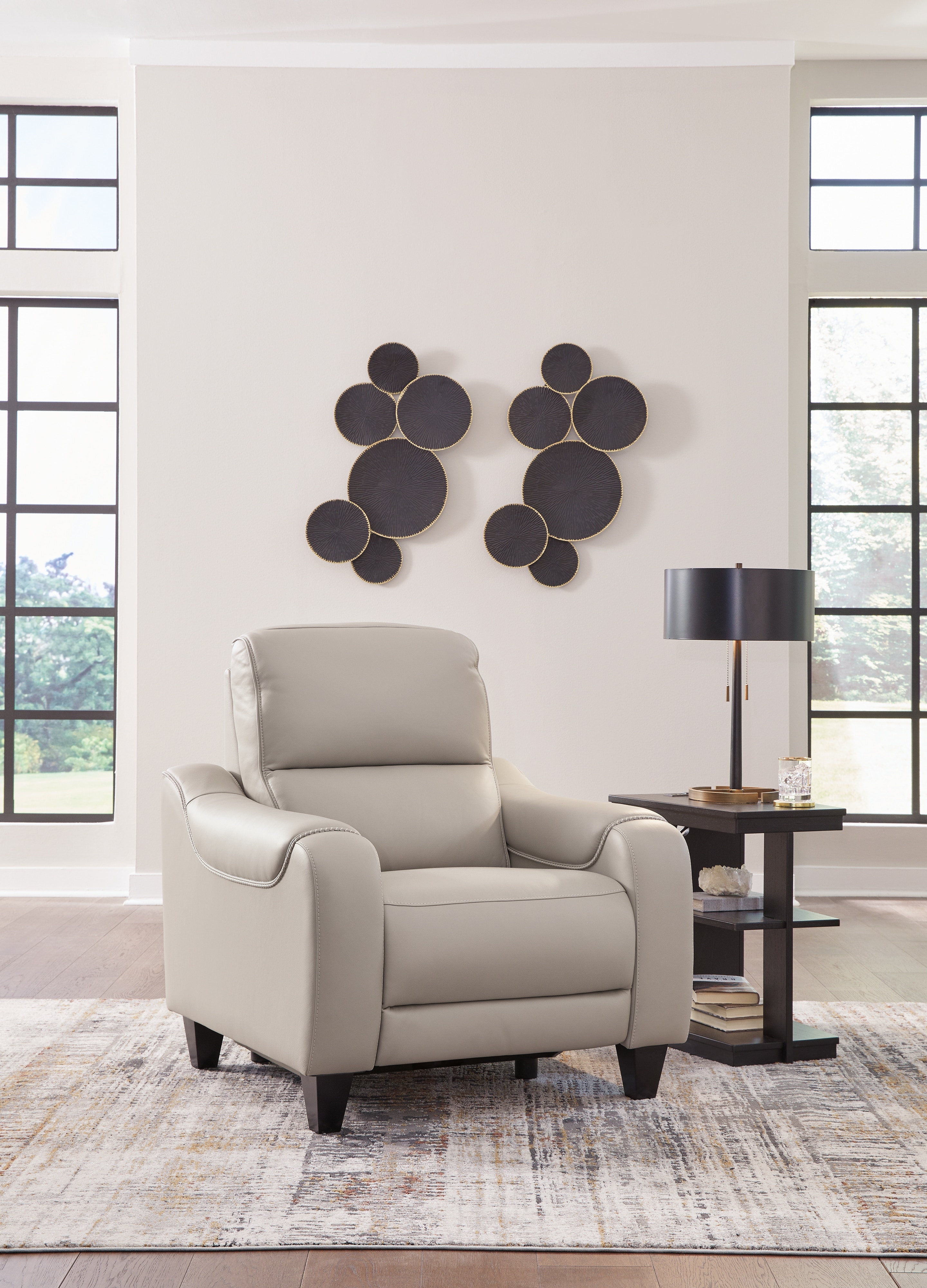 Signature Design by Ashley Living Room Mercomatic Power Recliner ...