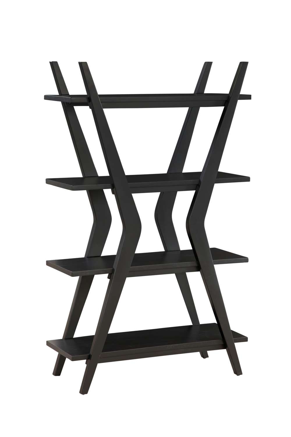 Bassett Mirror Company Living Room Stratton Black Etagere 3197-LR-500 ...