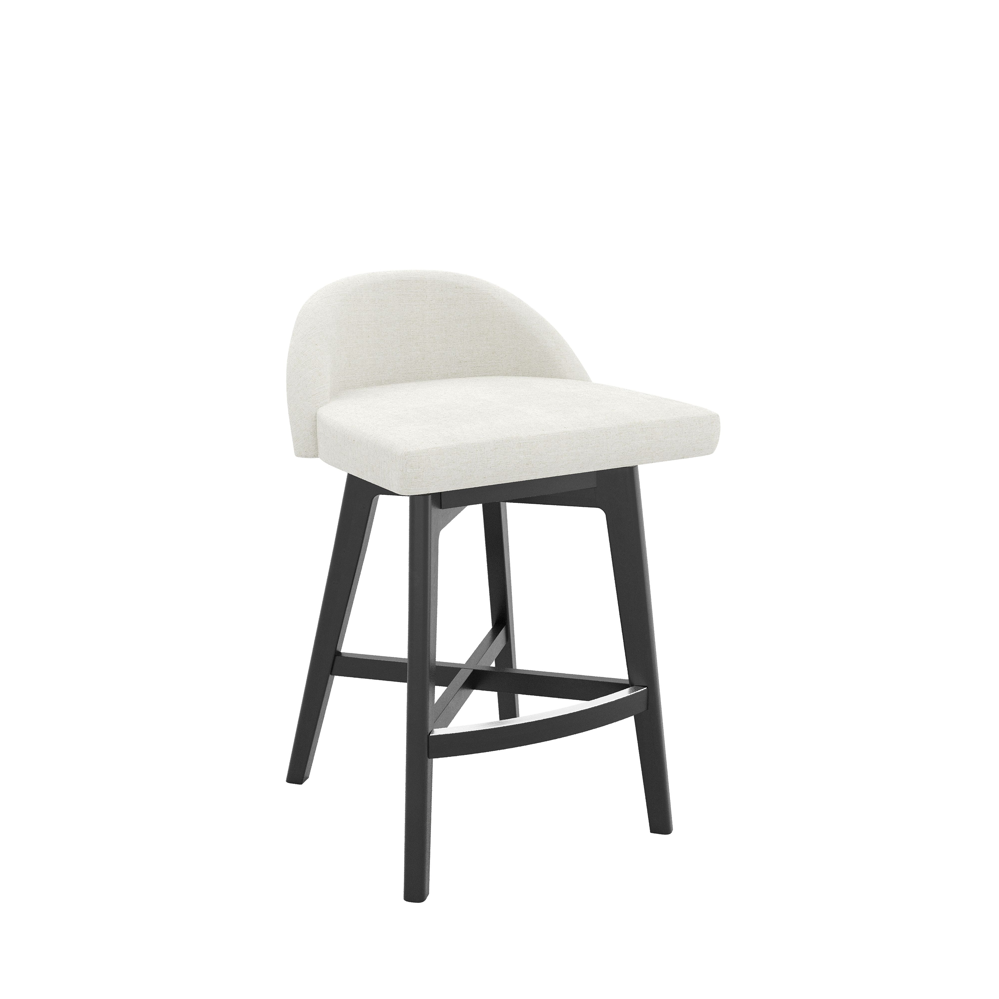 Canadel Casual Dining Upholstered Fixed Stool SNF08138TW05M24 - Stacy ...
