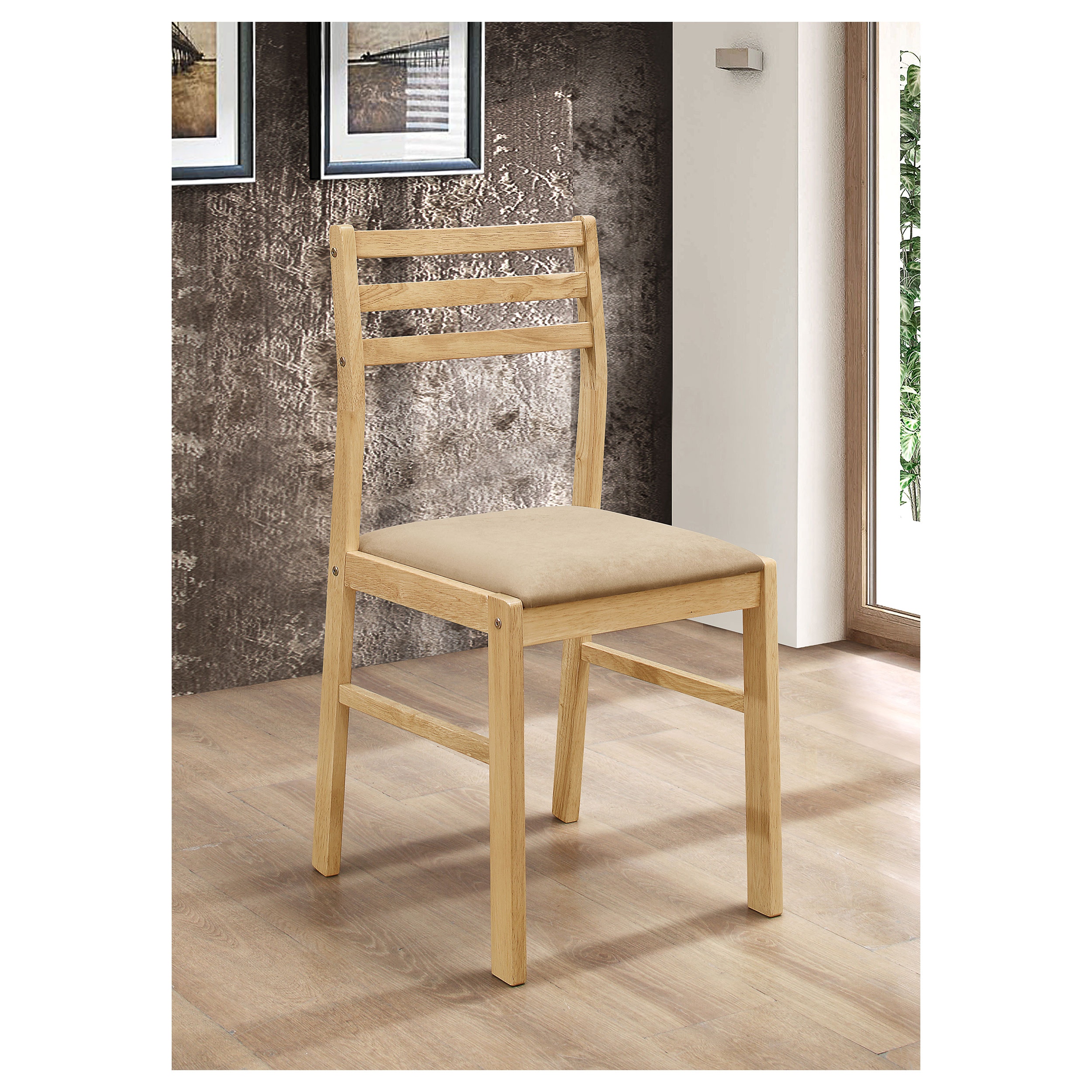 Coaster Casual Dining Bucknell 3-piece Round Drop Leaf Dining Table Set ...