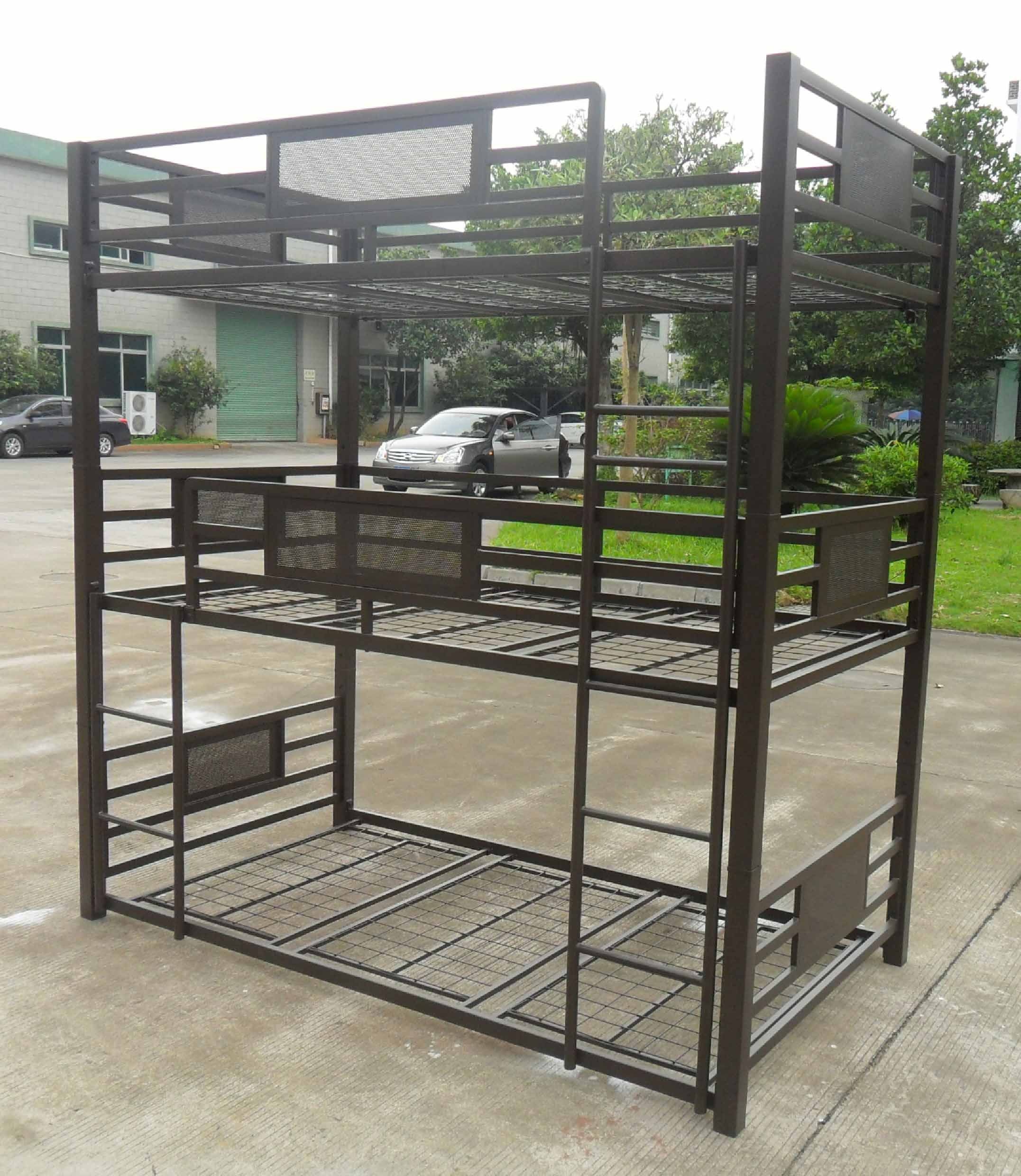 Coaster rogen triple bunk bed store