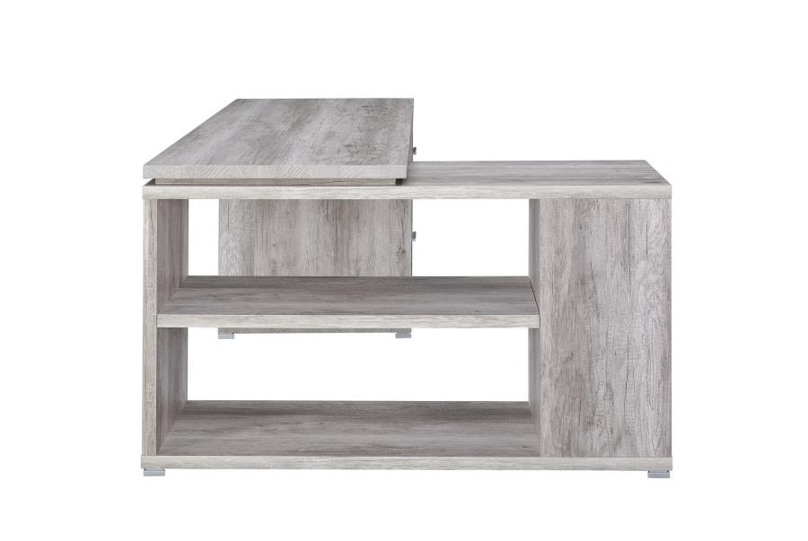 Yvette office desk in grey driftwood store