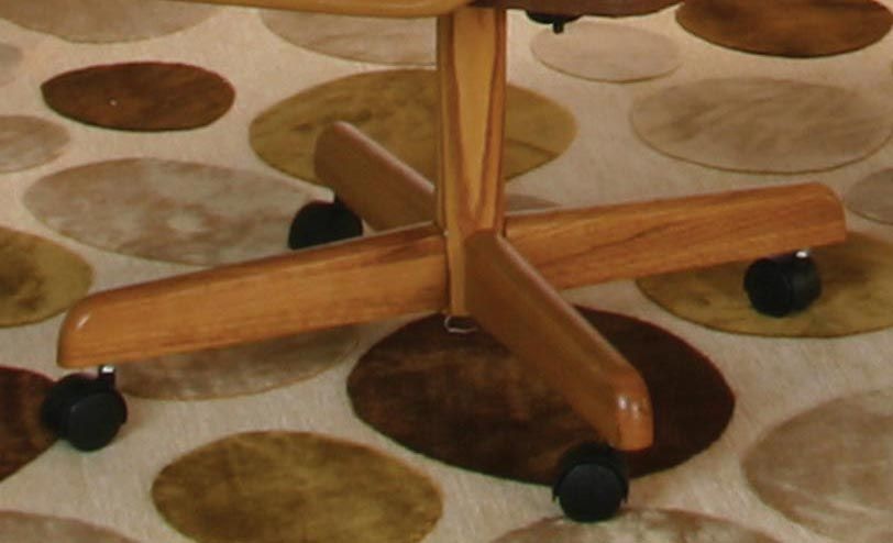 Cramco Casual Dining Atwood Oak Tilt-Swivel Chair Bases 2PK D8030-08 CB ...