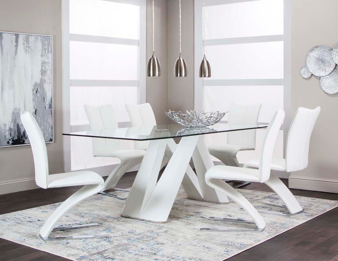 Cramco Casual Dining Cortina 5 PC Dining Set TF076-735 - Haynes ...