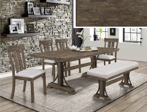 Crown Mark Casual Dining Quincy Dining Group 2131-6P - Trivett's ...