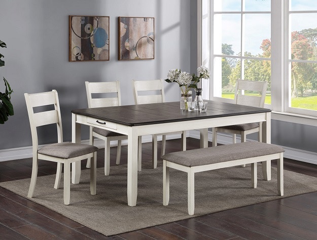 Crown Mark Casual Dining Dakota Dining Set 2213CG-6P - J&K Home ...