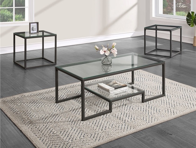 Crown Mark Living Room Karter Coffee Table 4223-BASE - Trivett's ...