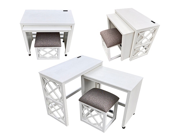 Crown Mark Home Office Emma Nesting Desk 4949 - J&K Home Furnishings ...