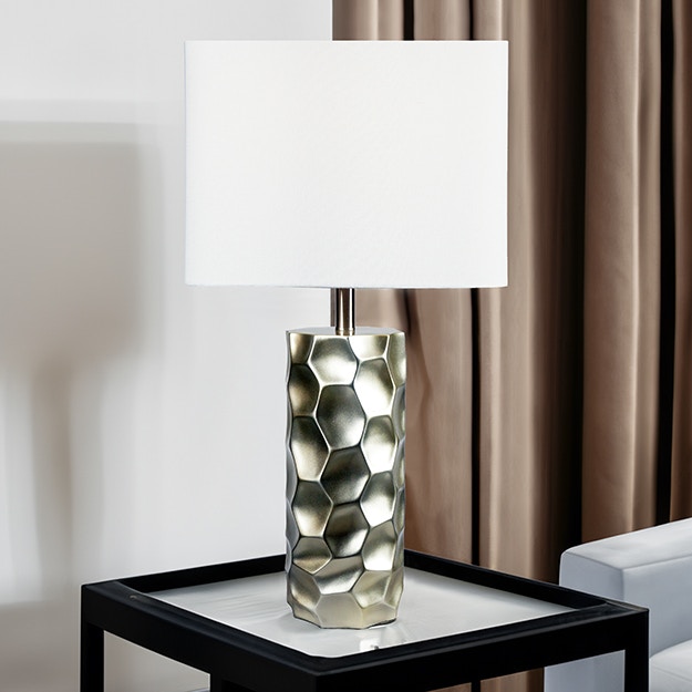 Crown Mark Table and Floor Lamps Table Lamp 6290T-SV-2 - J&K Home ...