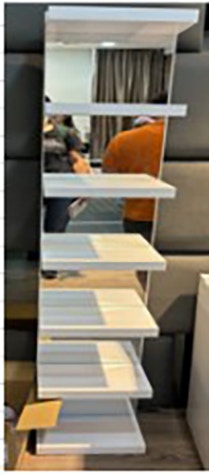 Crown Mark Bedroom Funriture Luxo Rack White B4852WH-RACK - Weiss ...