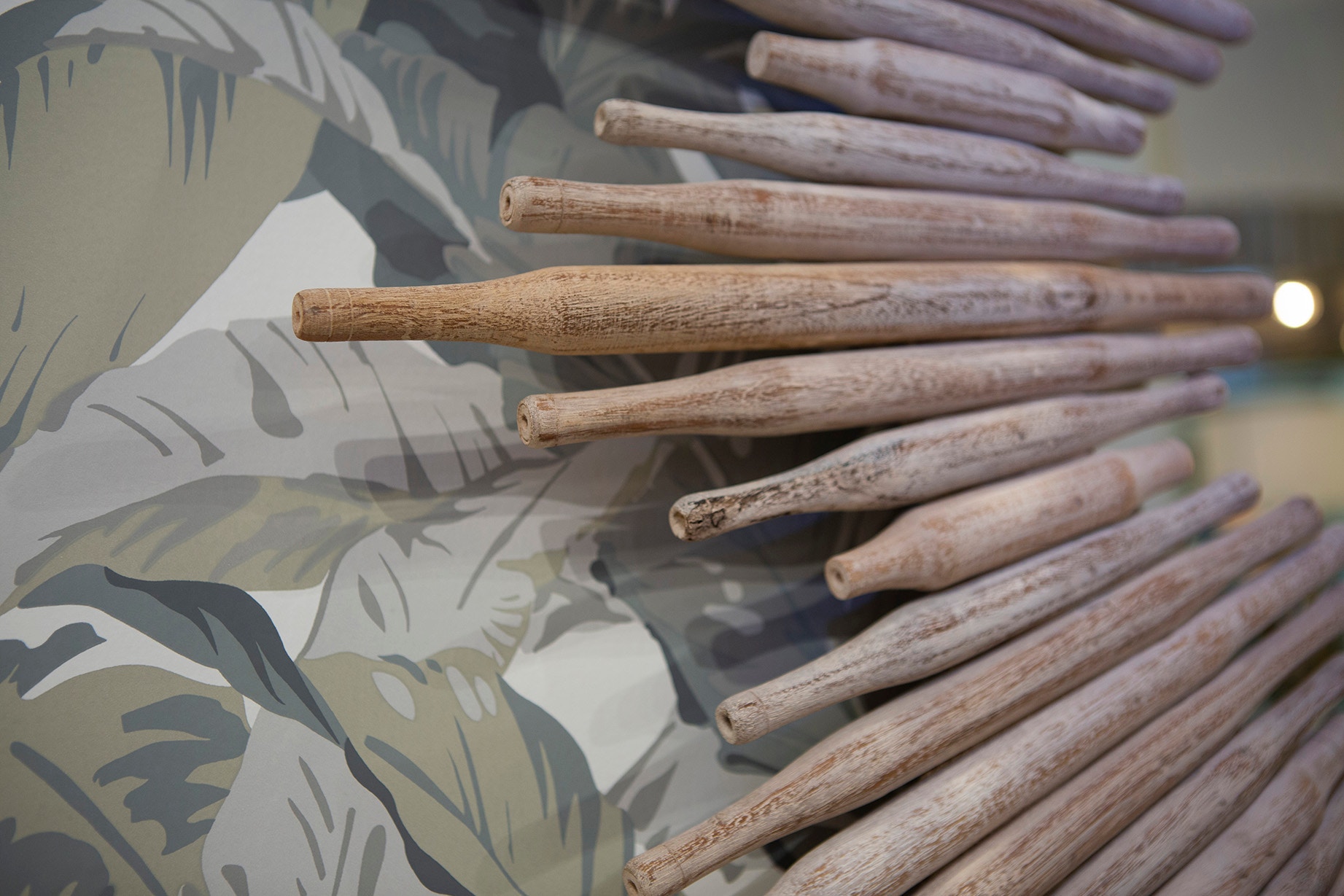 Currey and Company Mirrors Chadee Round Whitewash Mirror 1000-0097 ...