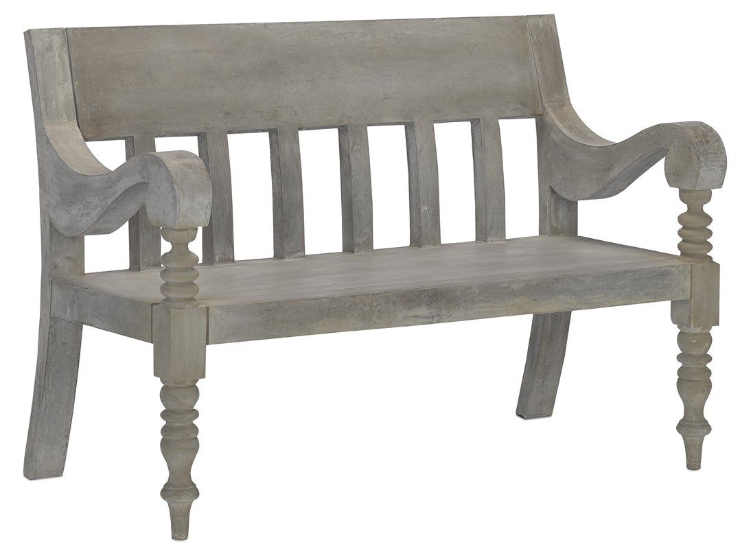 Currey and Company 2000-0016 Outdoor Java Bench