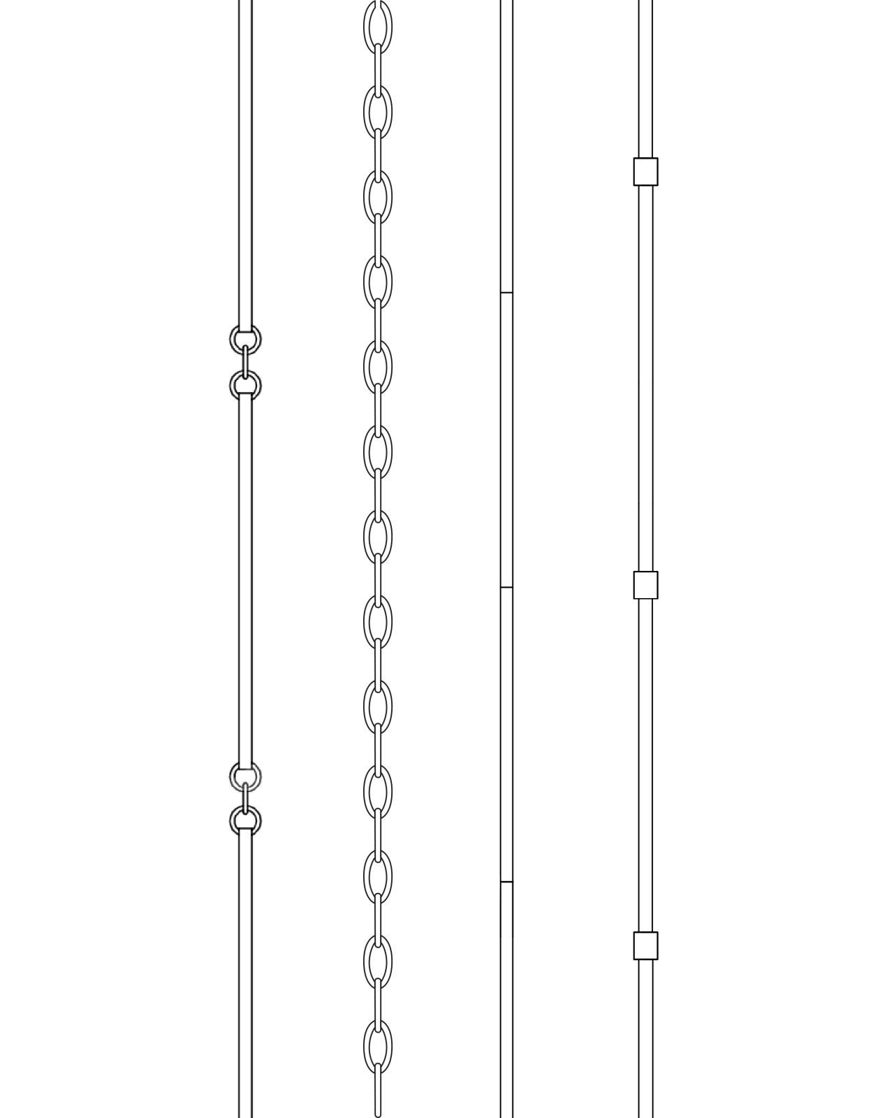 Currey and Company Ceiling Lights 6", 12", 12", 12" (1) Coco Cream ...