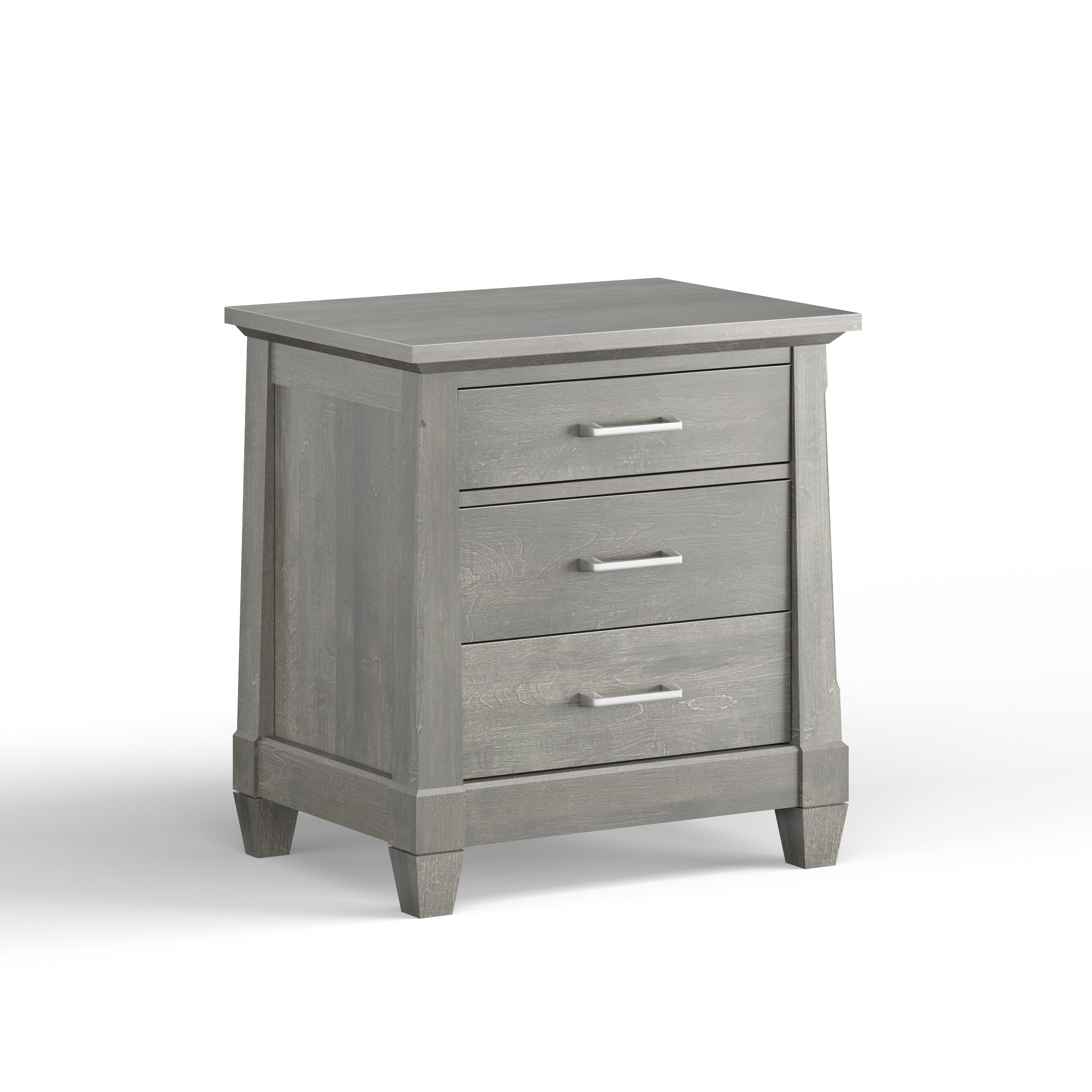 Durham Furniture Bedroom 3 Drawer Night Stand 216-203 | Hickory ...
