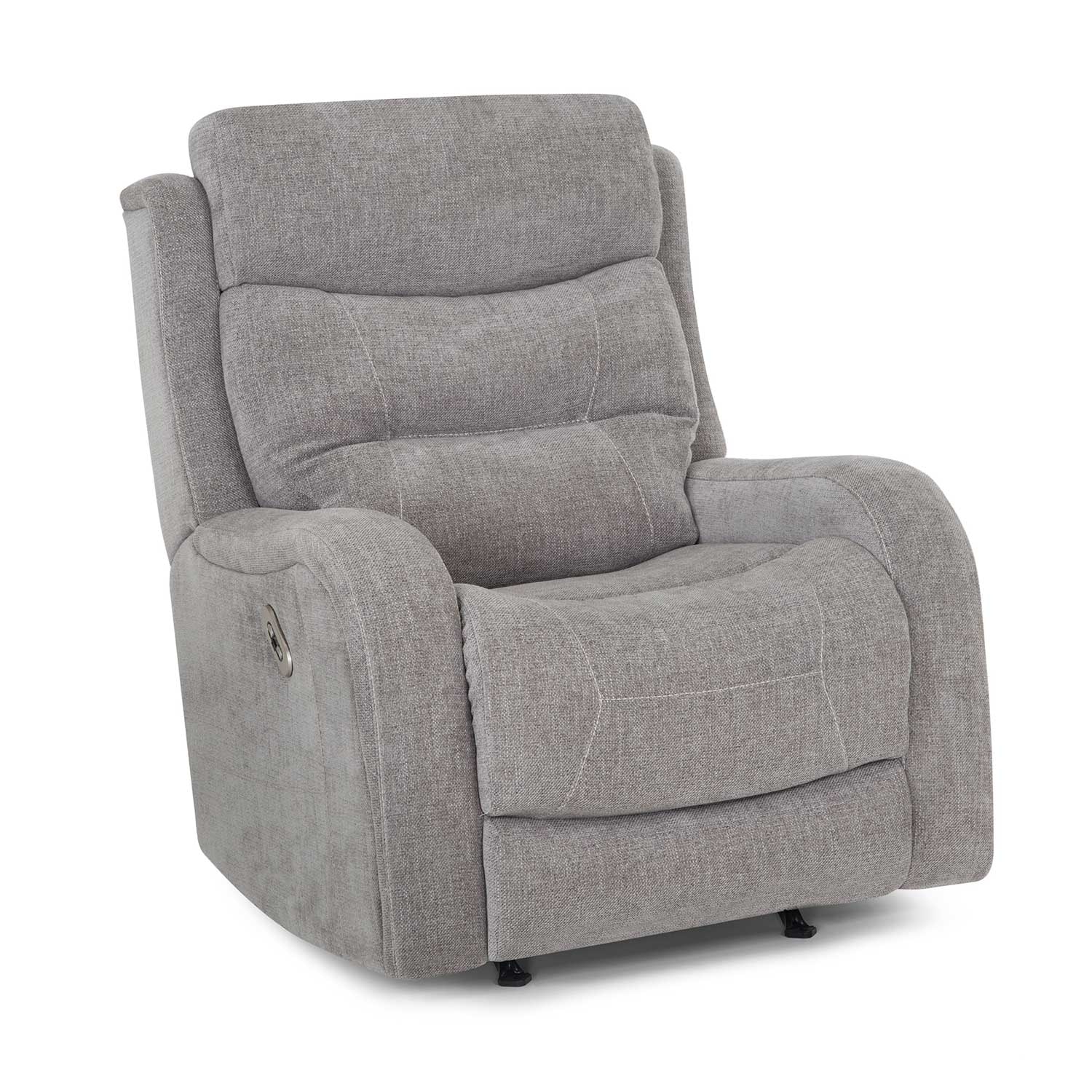 Franklin Living Room Power Rocker Recliner w/ Power Headrest & USB 4539 ...