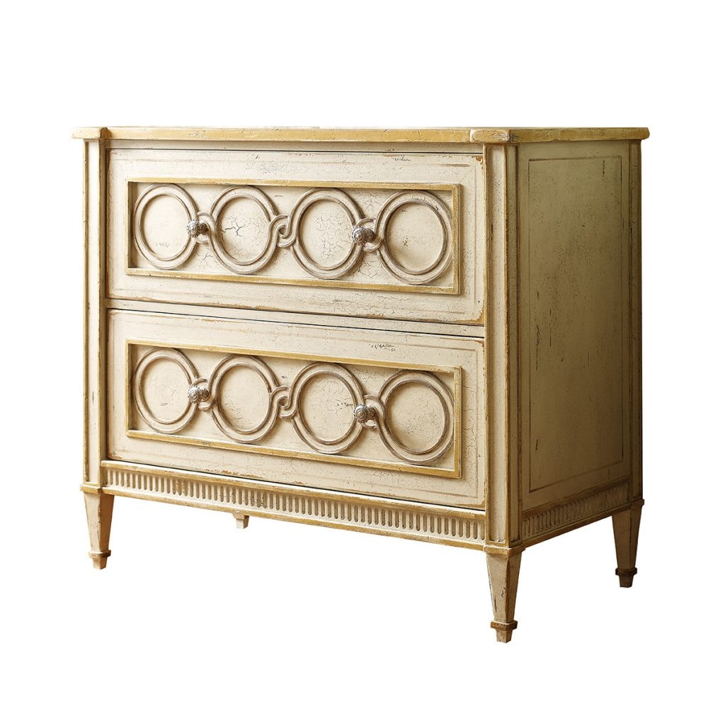 Habersham Plantation Corporation Bedroom Tiffany Link Chest - 27 Inches ...