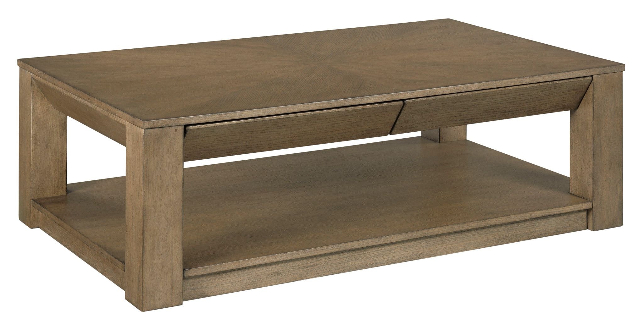 Hammary Living Room Rectangular Drawer Coffee Table 087-910 | Hickory Furniture Mart | Hickory, NC