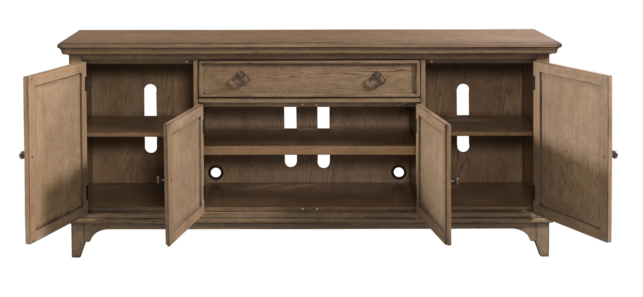 Hammary Home Entertainment Console Tables Hallsworth Entertainment ...
