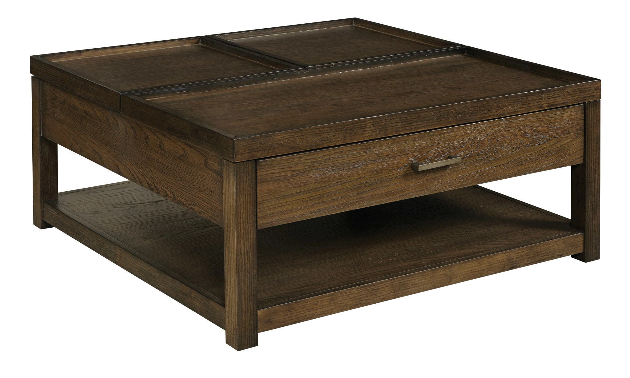 Hammary Living Room Square Lift Top Coffee Table 209-911 | Hickory ...
