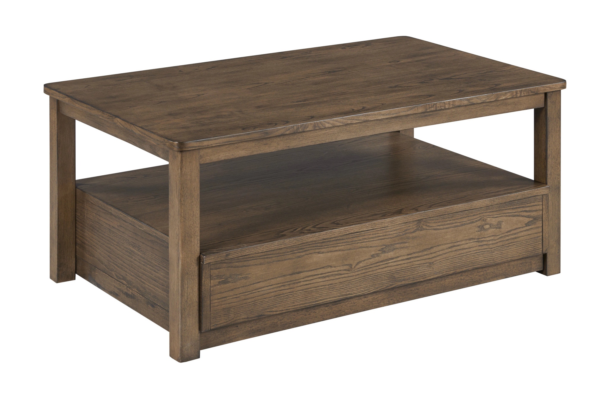 Stacy Furniture | Living Room | Hammary | Rectangular Drawer Coffee Table-deep Brown | 515-913D