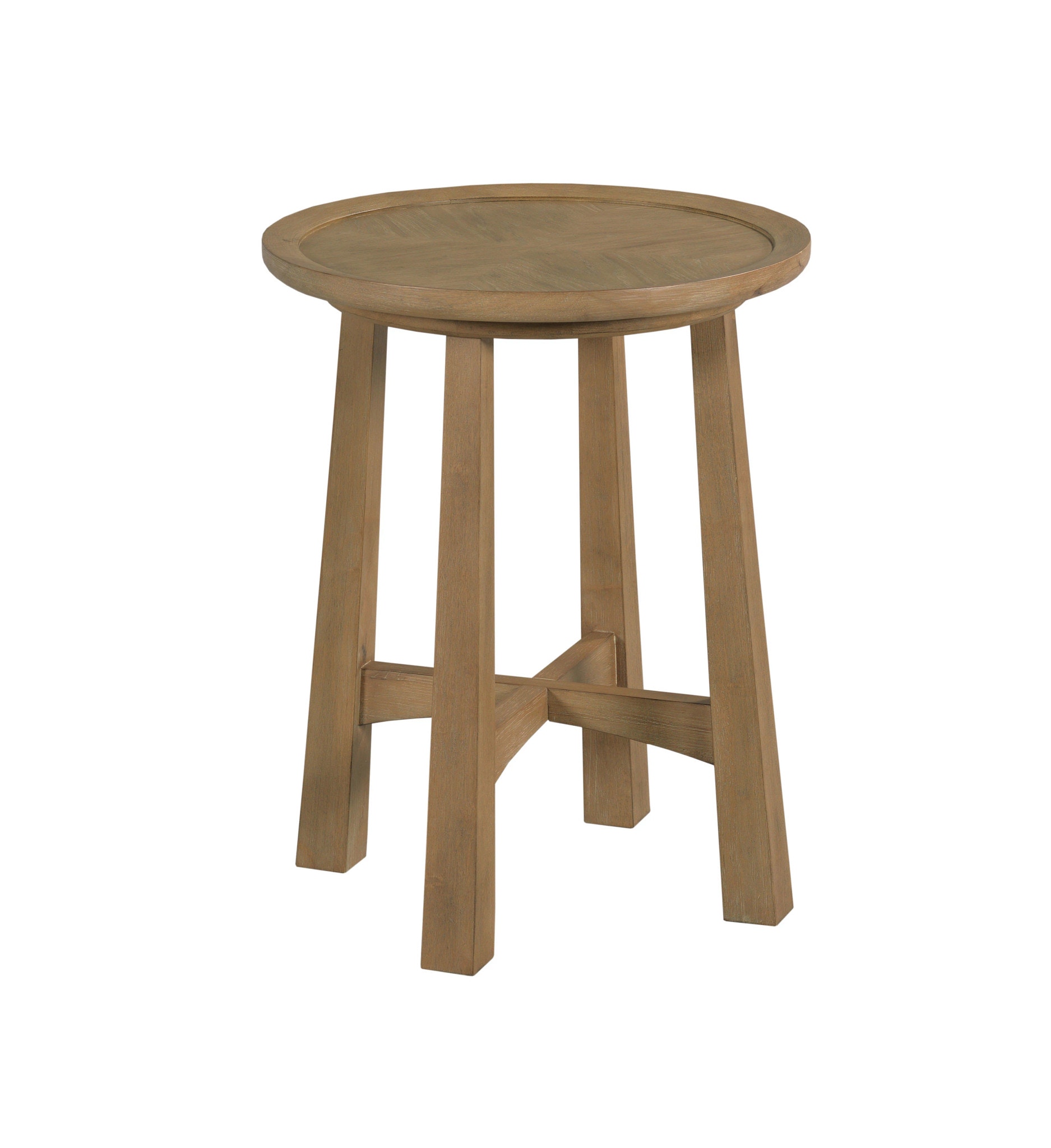 Hammary Living Room Round End Table 263-915 | Hickory Furniture Mart ...
