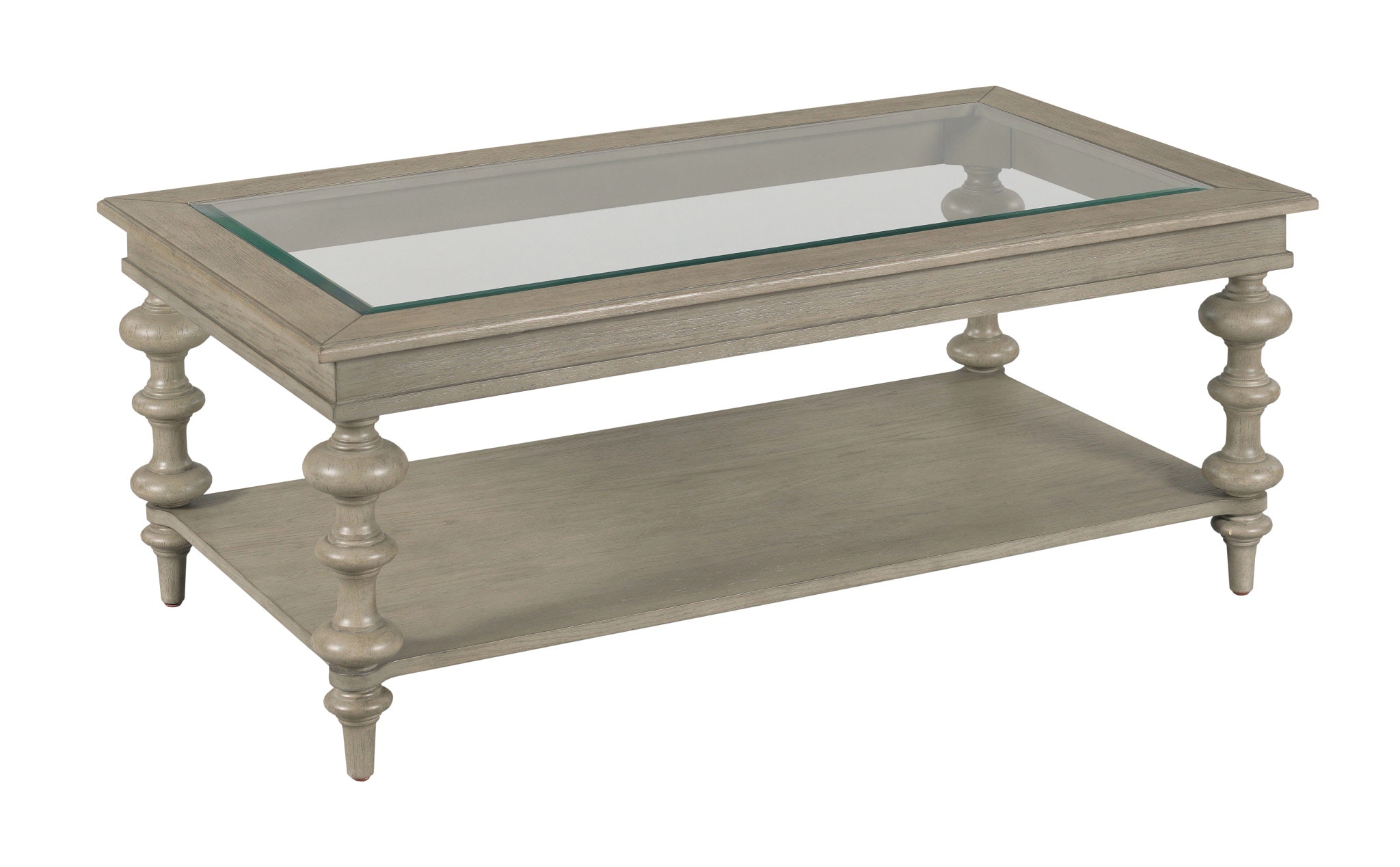 Hammary Living Room Rectangular Coffee Table 370-910 | Hickory ...