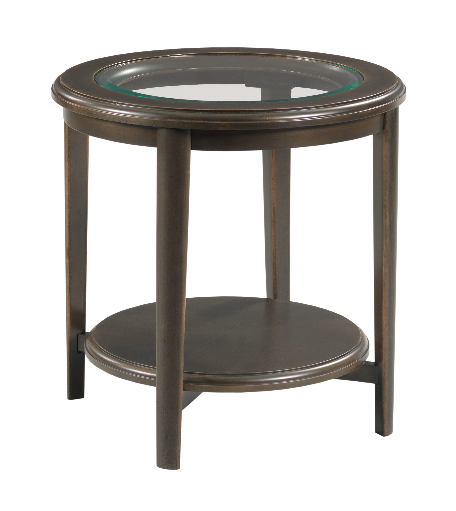 Hammary Living Room Round End Table 473-916 - Carol House Furniture ...