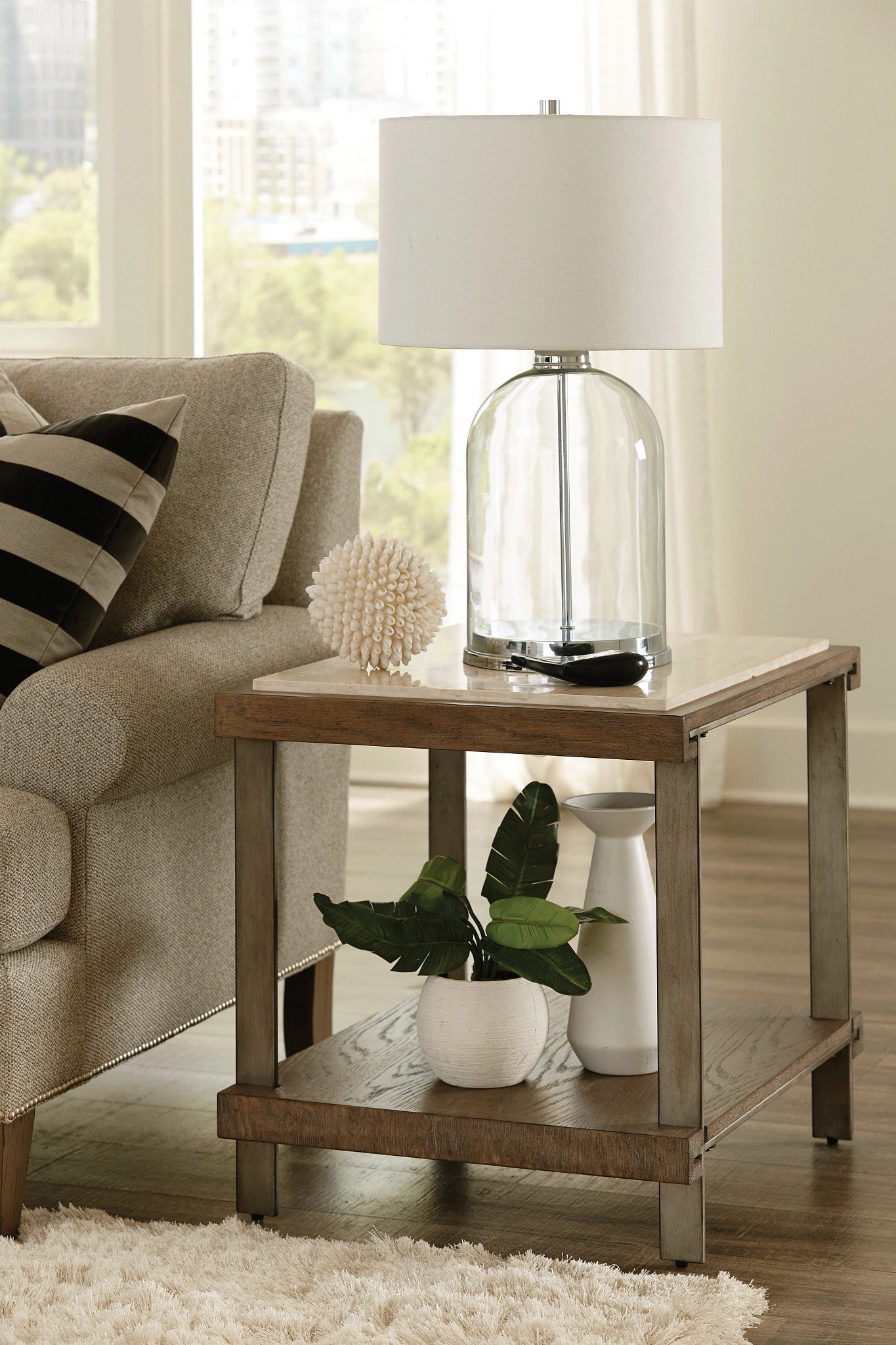 Hammary Living Room Rectangular End Table 034-915 - Carol House ...