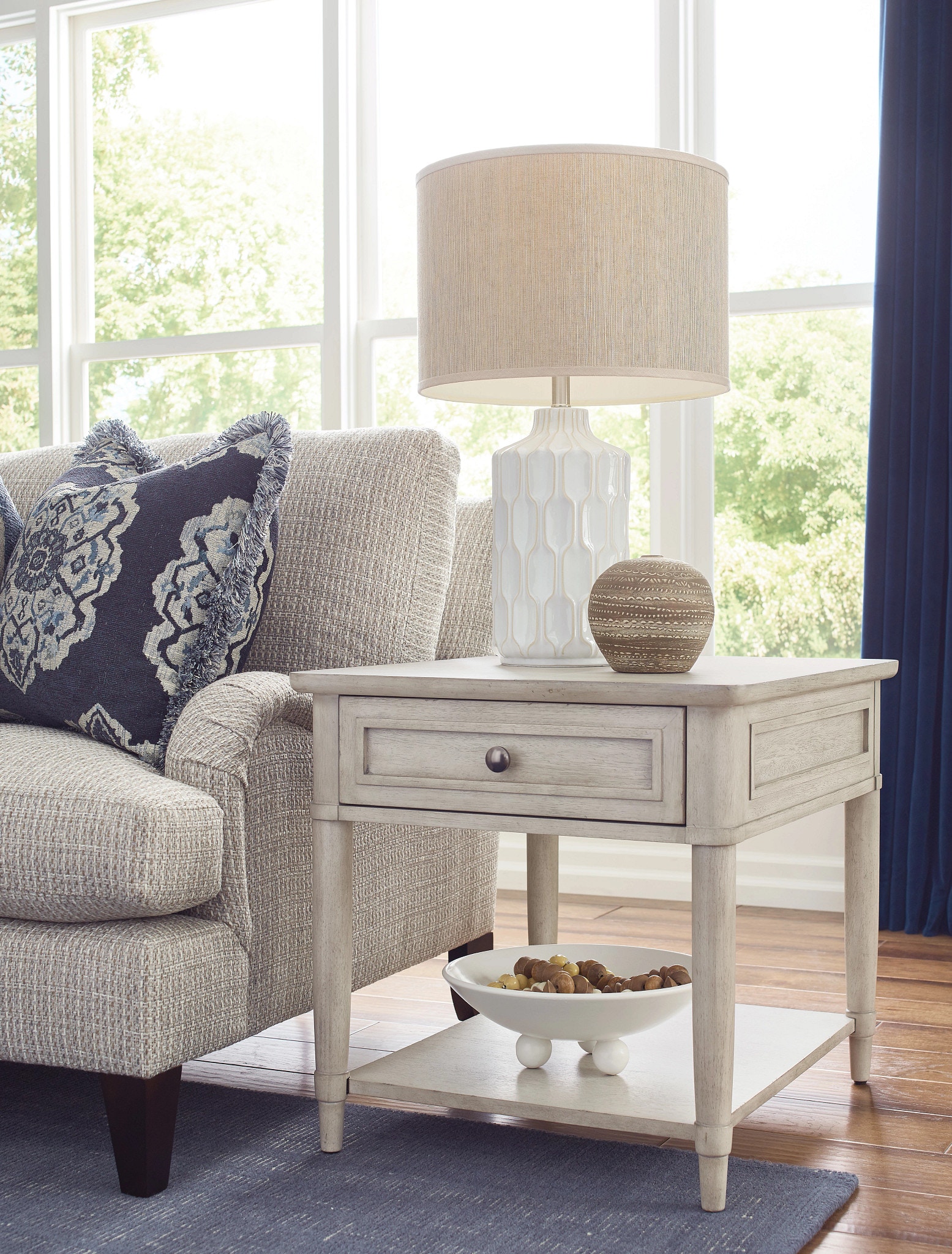 Hammary Living Room Rectangular End Table 181-915 - Carol House ...