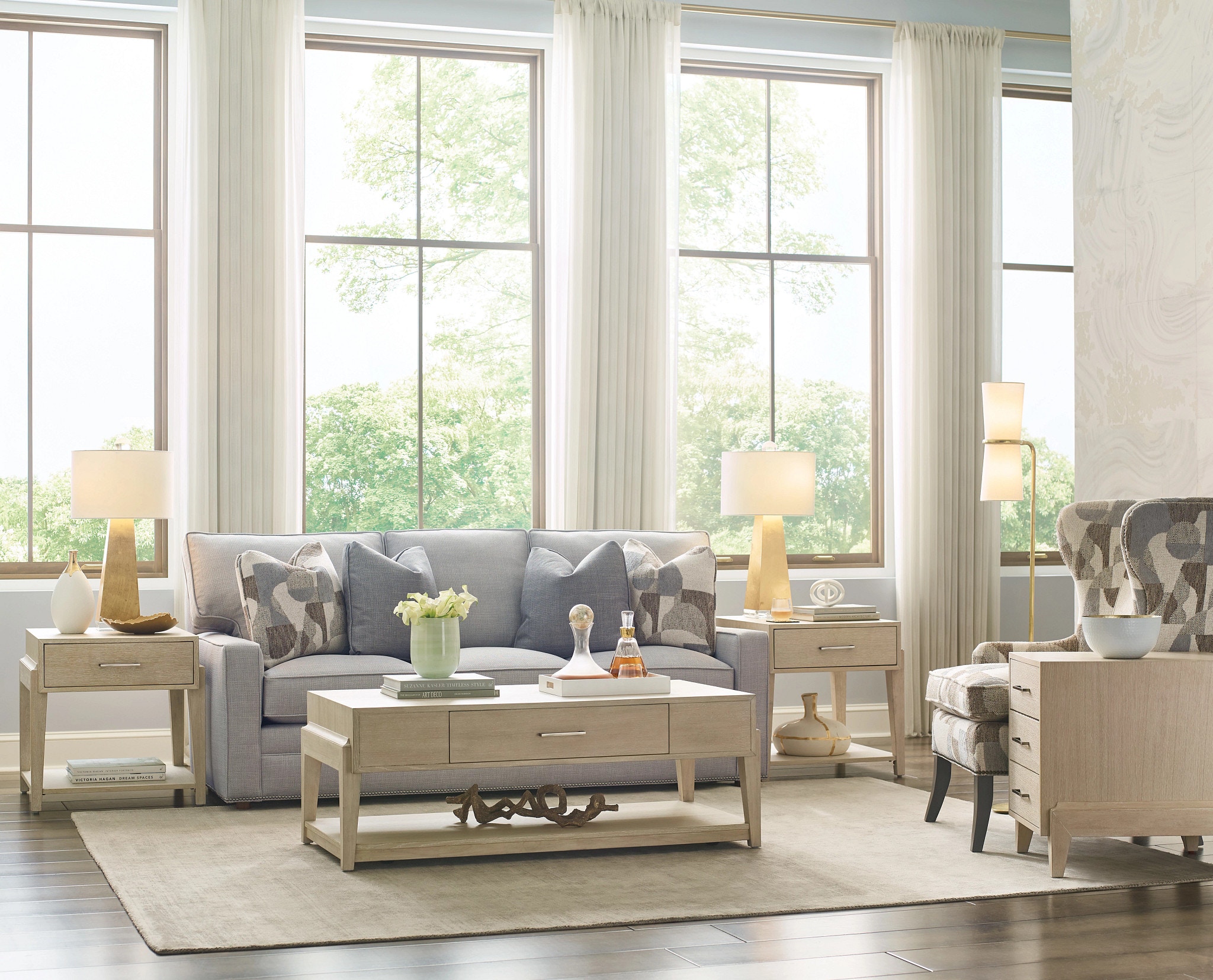 Hammary Living Room Rectangular Drawer Coffee Table 276-910 - Klingman's