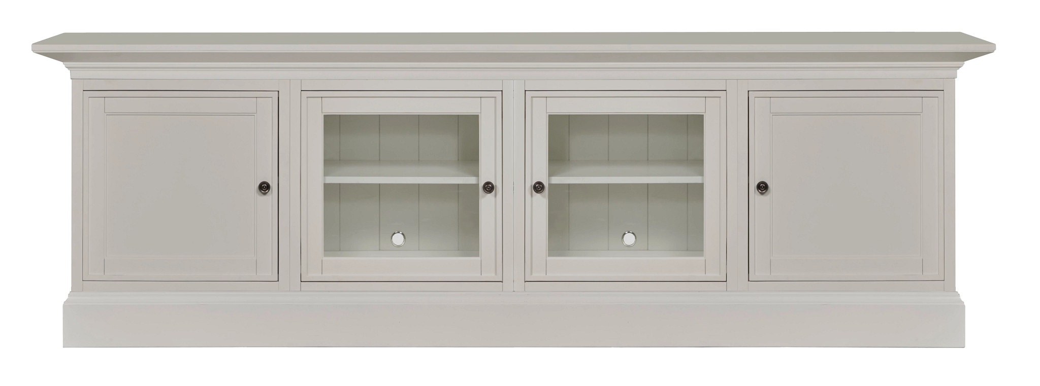 Hammary Living Room Quad Door Display Console 267-410R - Bacons ...