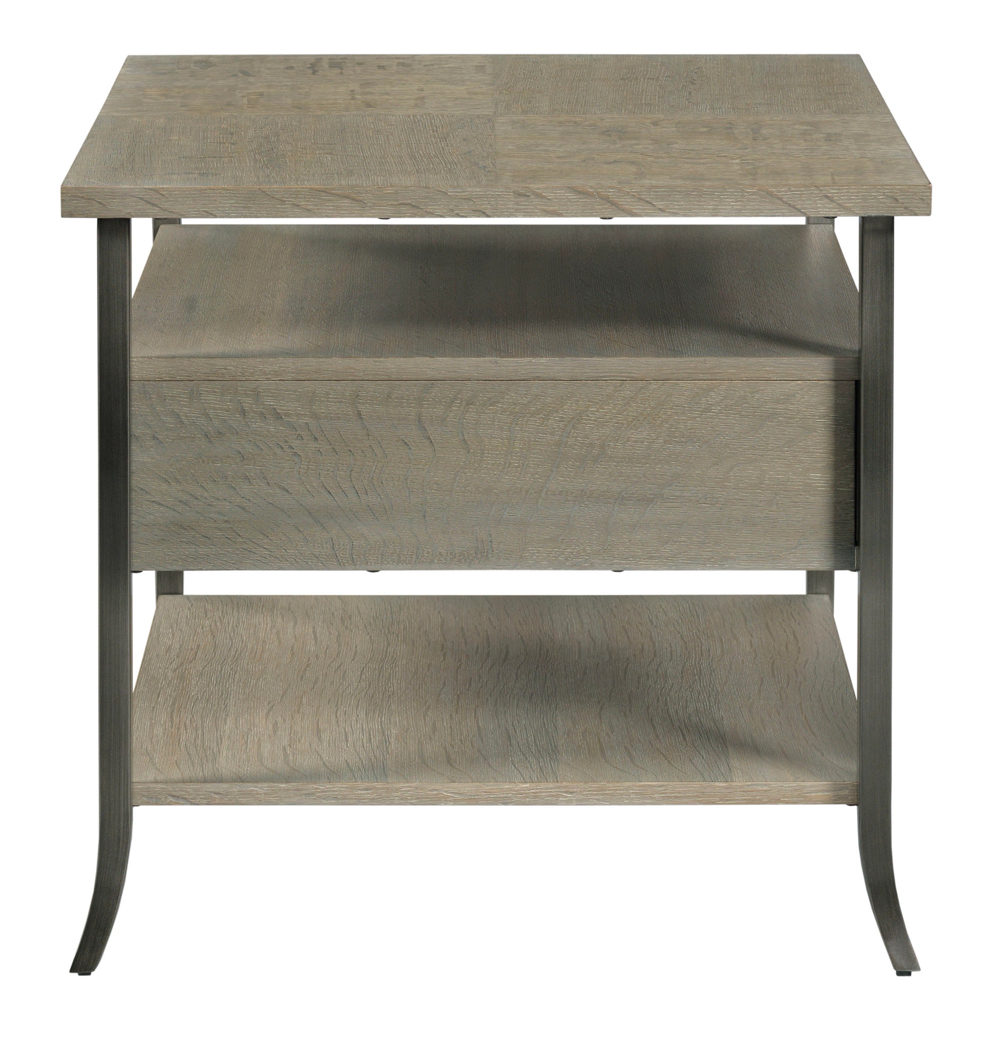 Hammary Living Room Rockford Rectangular Drawer End Table 015-917 | Hickory Furniture Mart