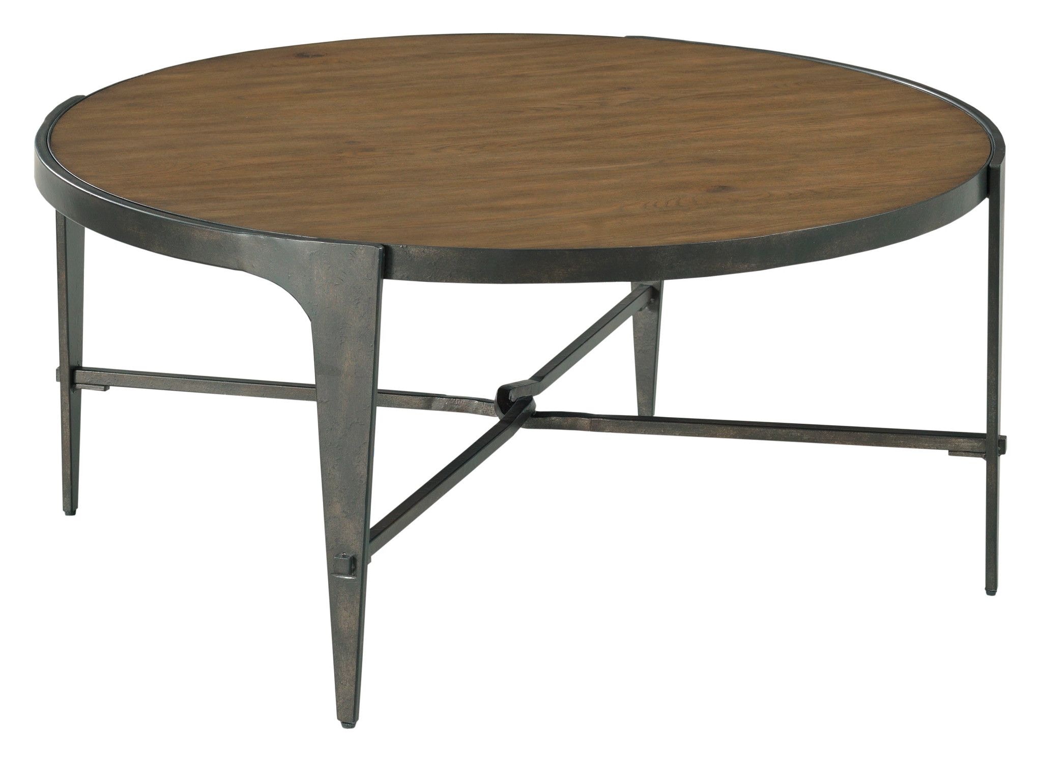 Hammary Living Room Round Coffee Table 120-911 - Knight Furniture ...