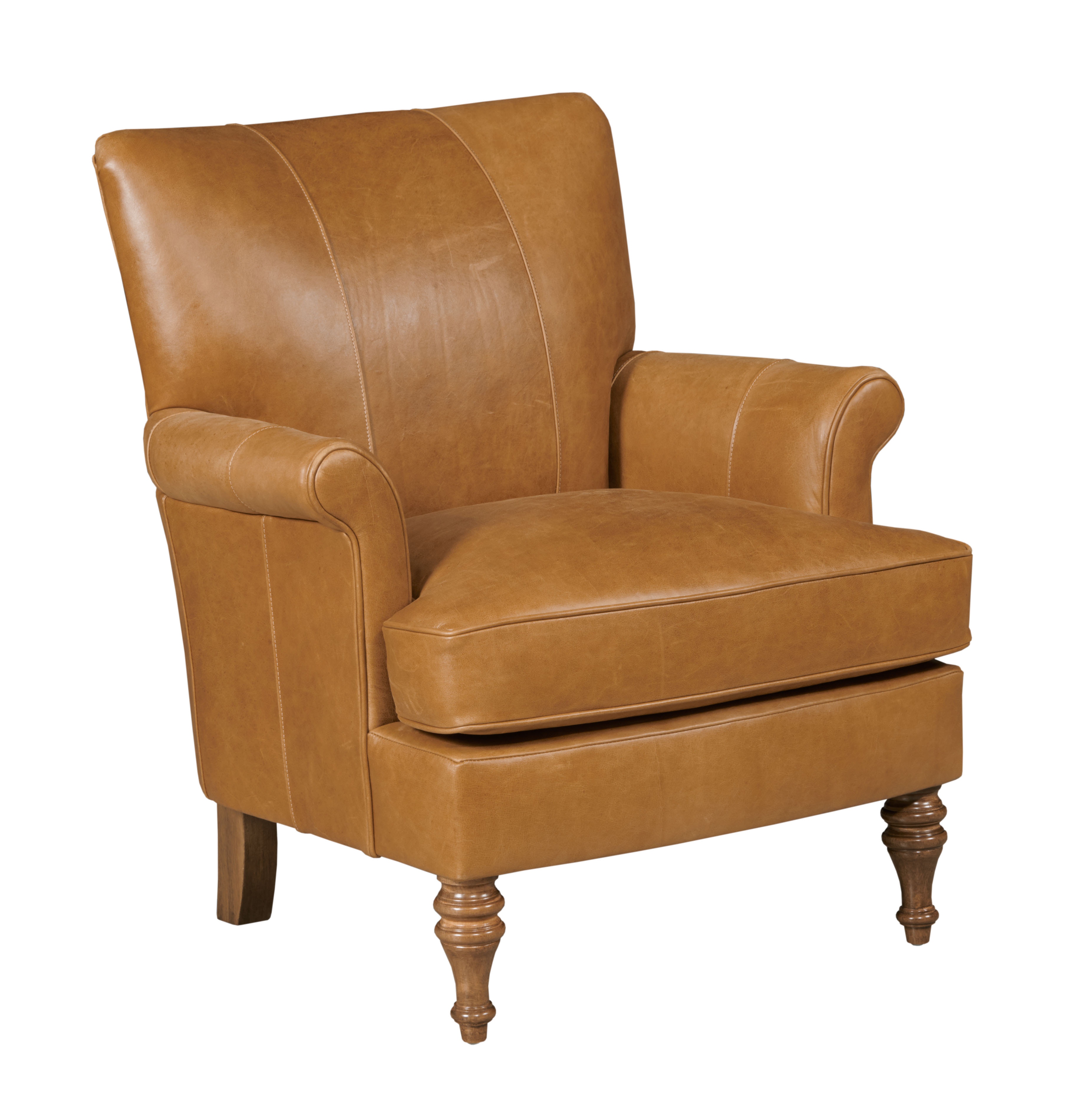 Kincaid Furniture Living Room Jane Leather Chair 041-00L - Carol House ...