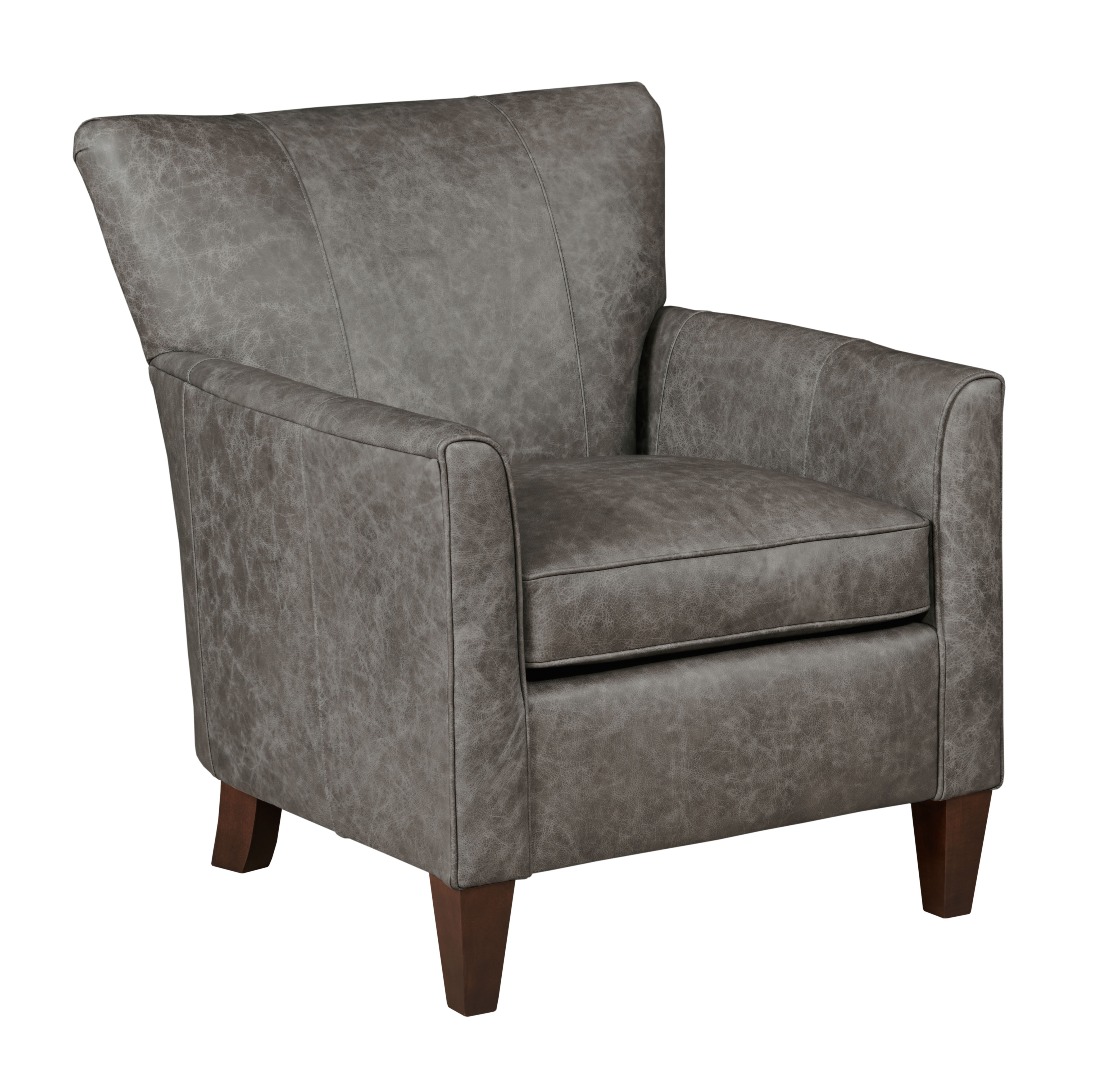 Kincaid Furniture Living Room Wyatt Leather Chair 075-00L - Indian ...