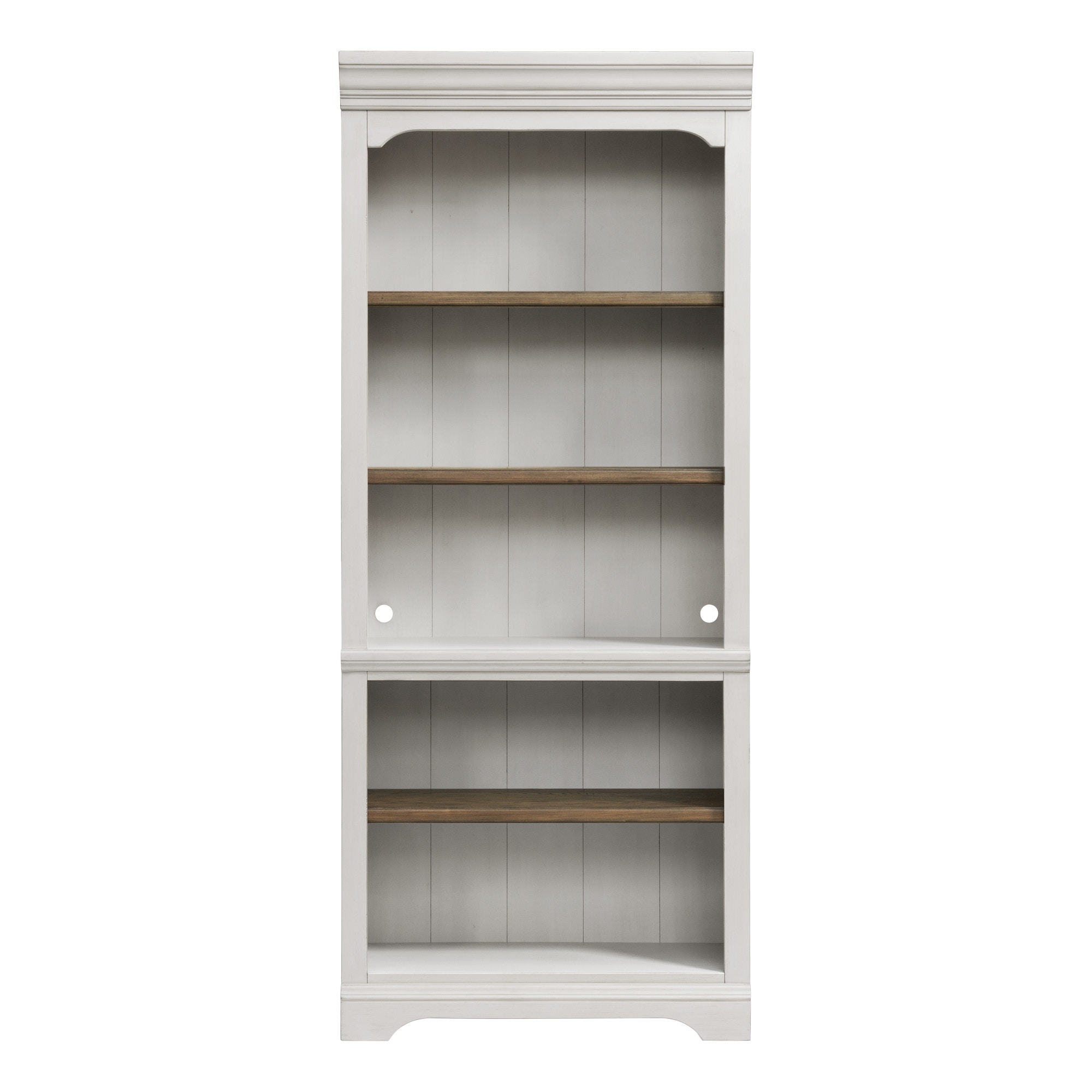Intercon Home Office Drake 76" Bunching Bookcase DK-HO-7632B-RFO-C ...