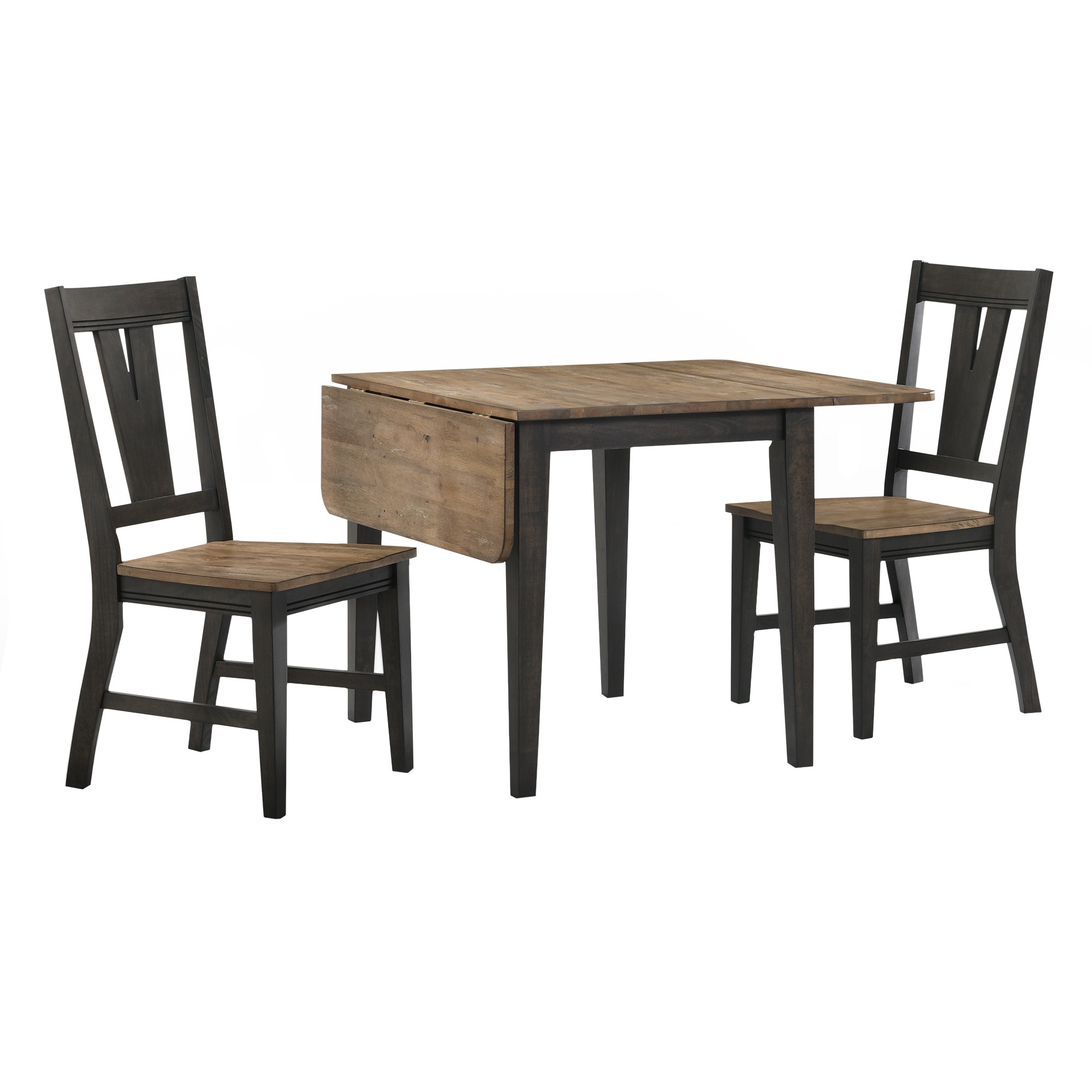 Intercon Harper Drop Leaf Table HP-TA-3650D-BBP-C - Salt Creek Home Furniture.